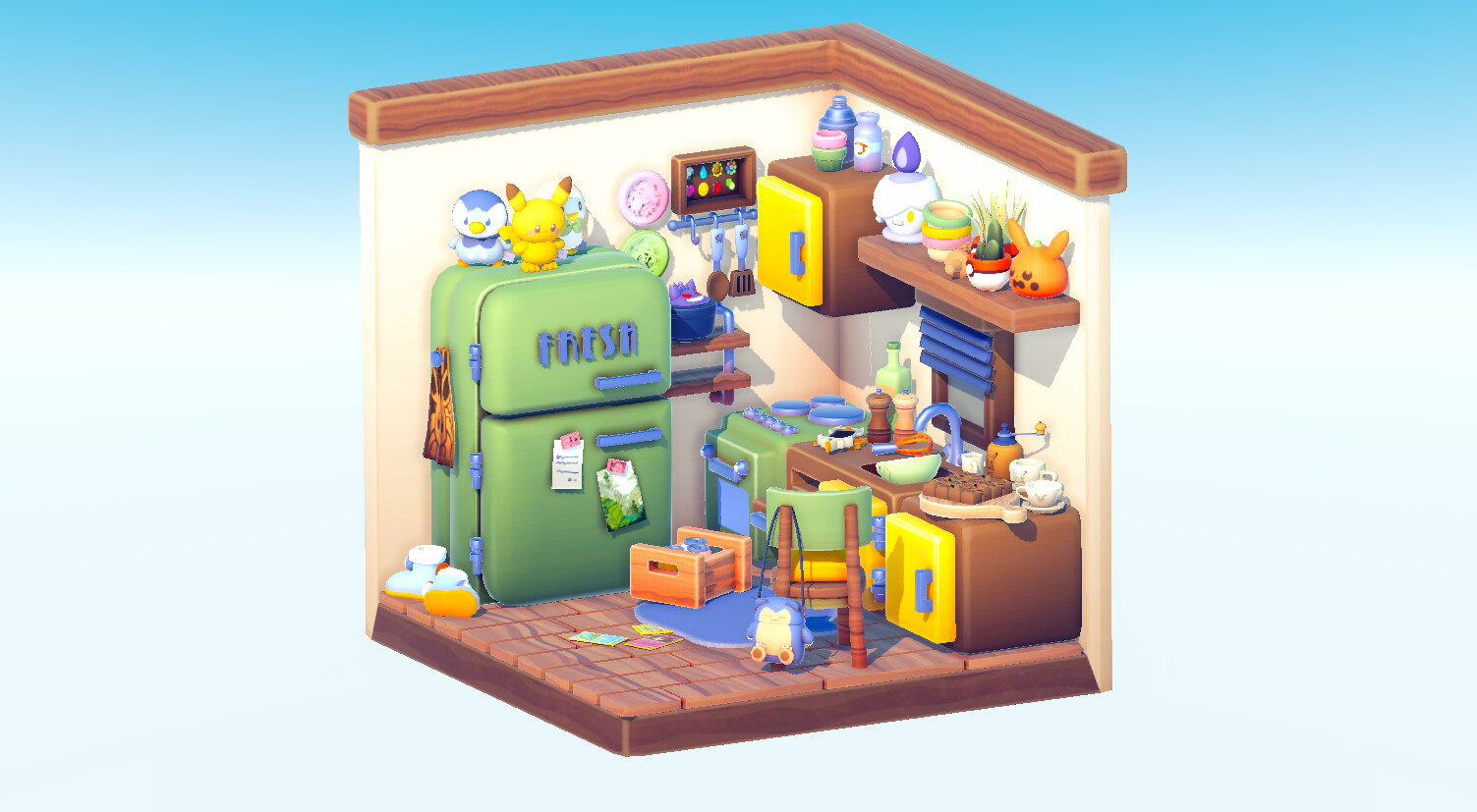 ArtStation - Pokémon Fan House