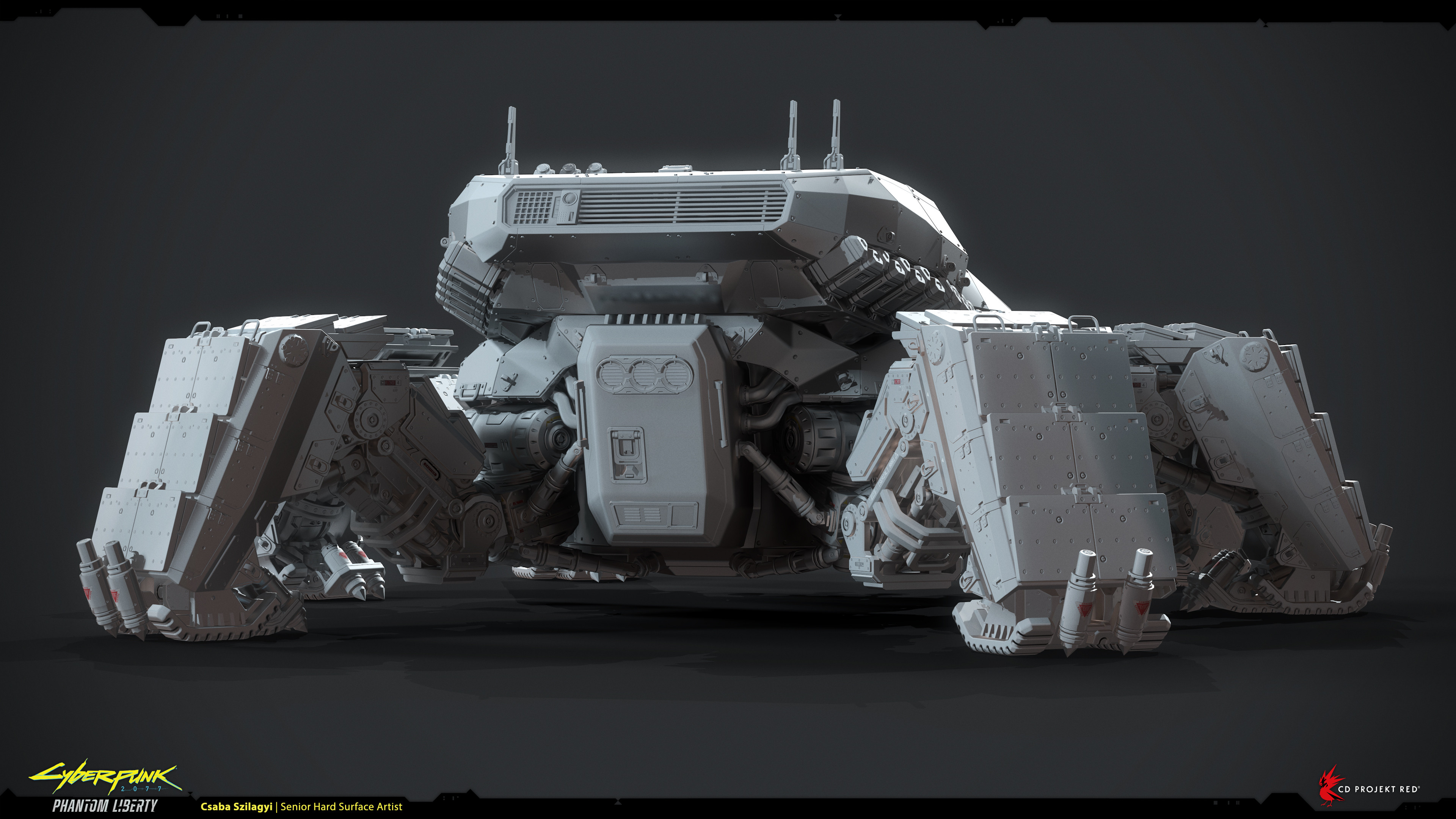 Csaba Szilagyi - Cyberpunk 2077 Phantom Liberty - Militech Chimera