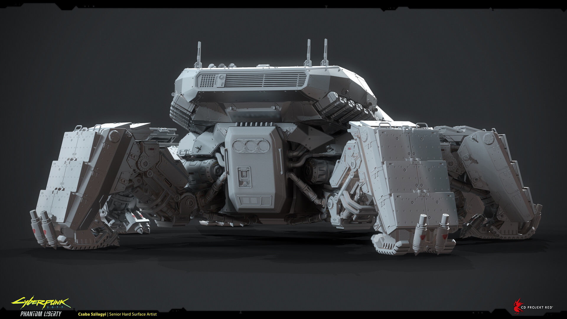 Csaba Szilagyi - Cyberpunk 2077 Phantom Liberty - Militech Chimera