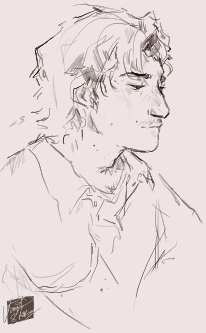 ArtStation - Stranger Things sketches