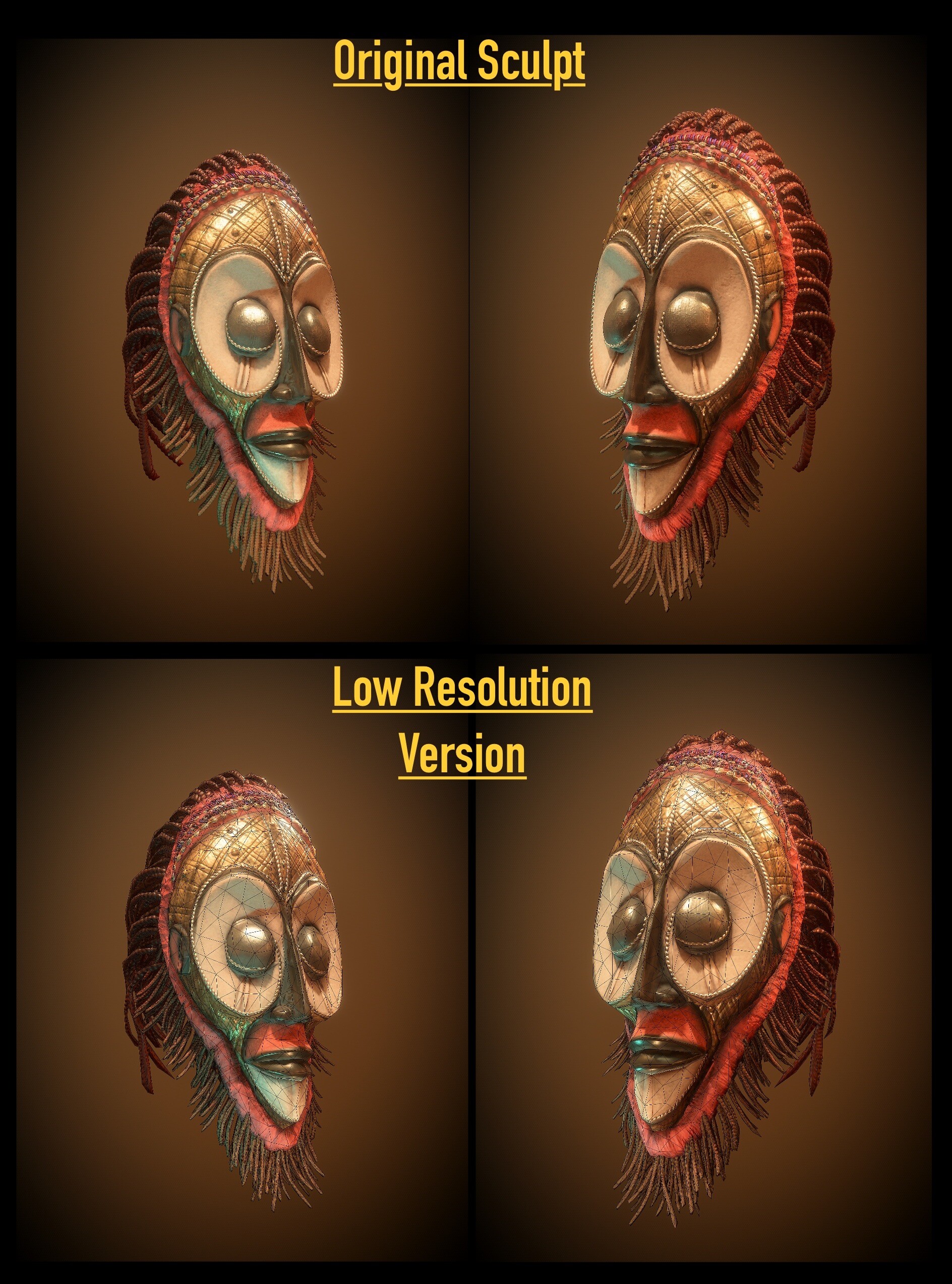 Colin Merrick - African Tribal Mask