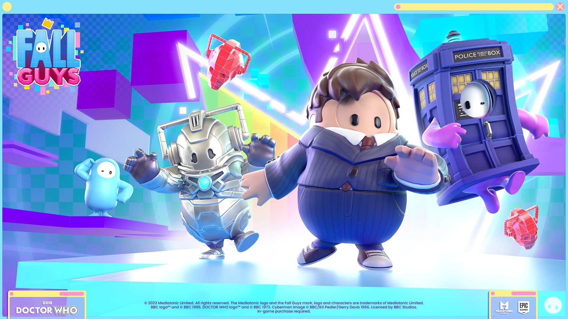 Isaac Pringle - Portfolio - Fall Guys - Tardis