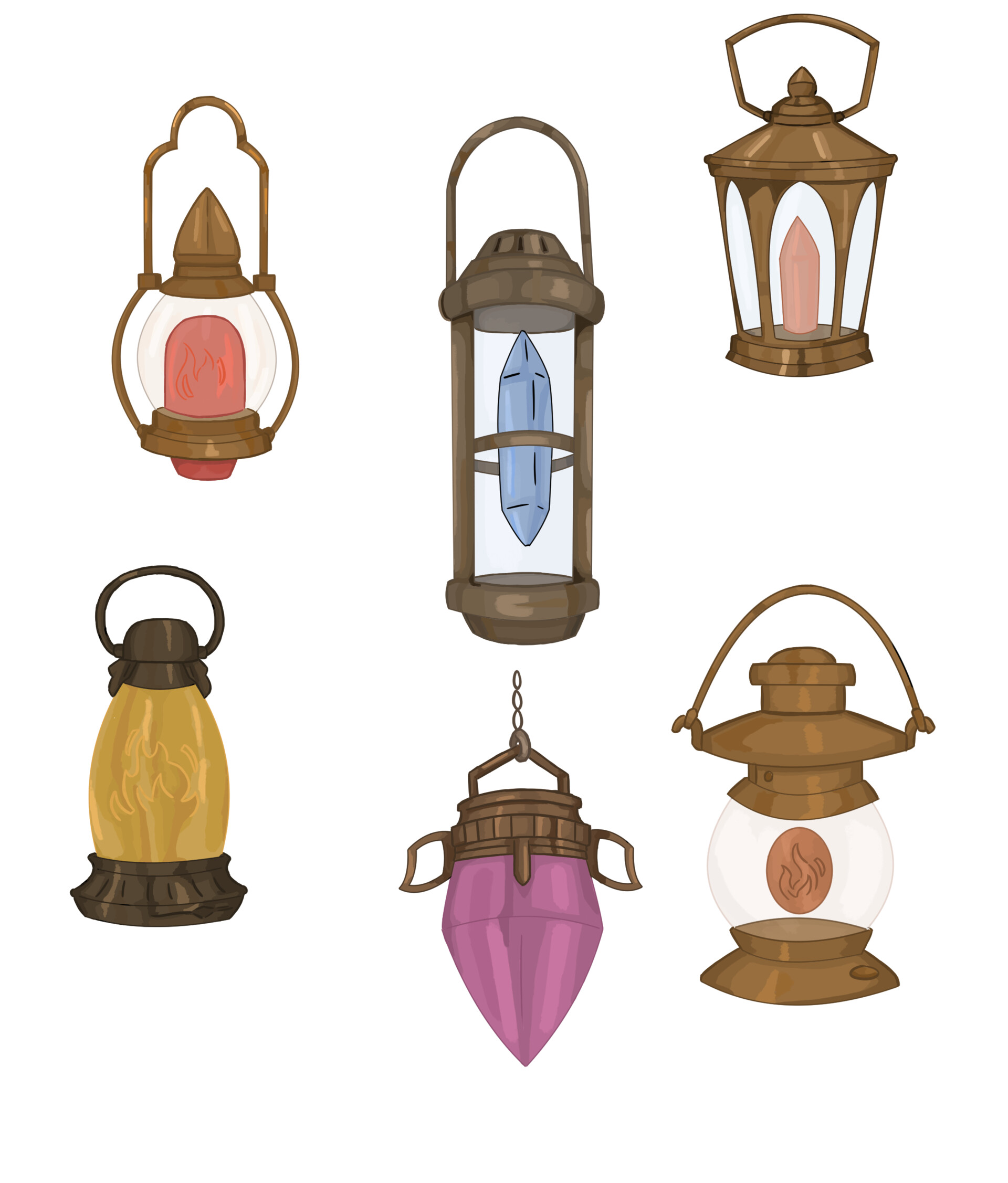 ArtStation - Magic Lanterns