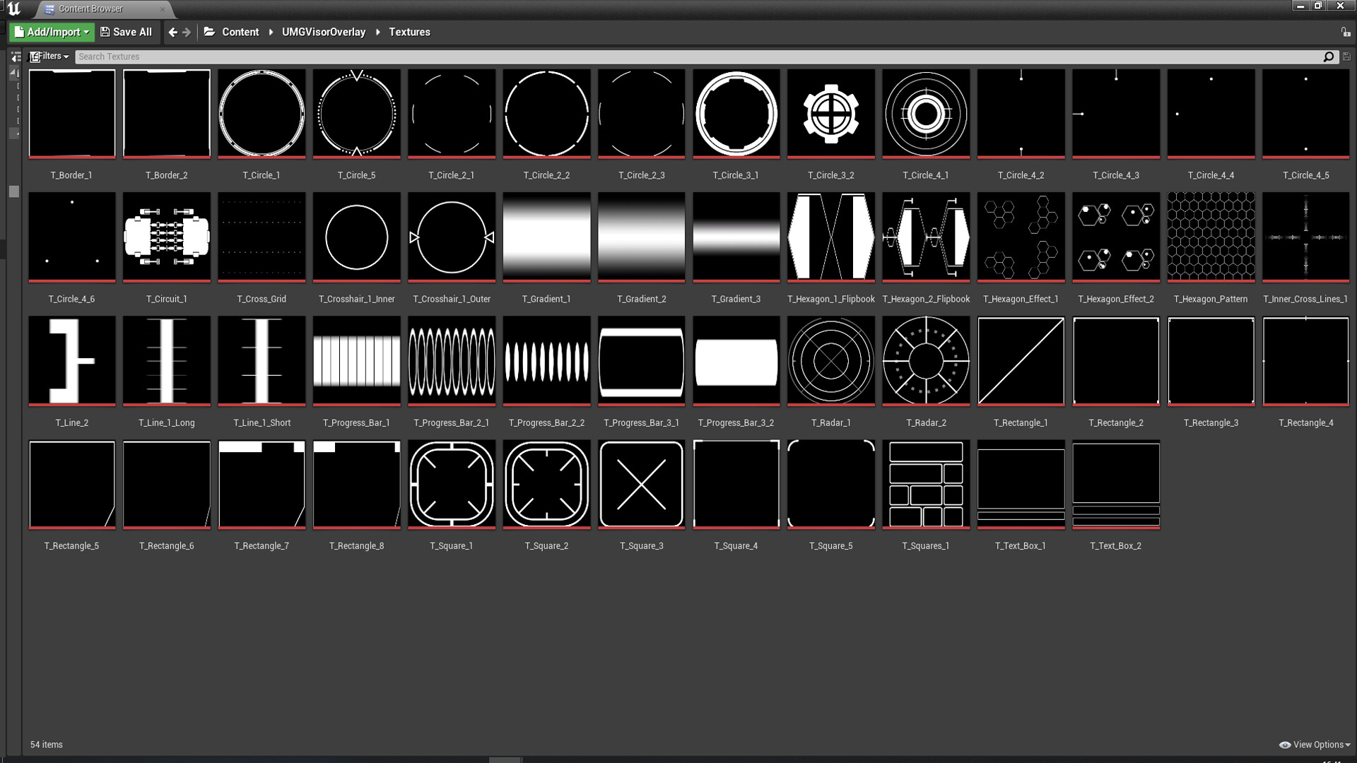 Richard Piskorz - Unreal Engine 4 51 UMG HUD Material Pack