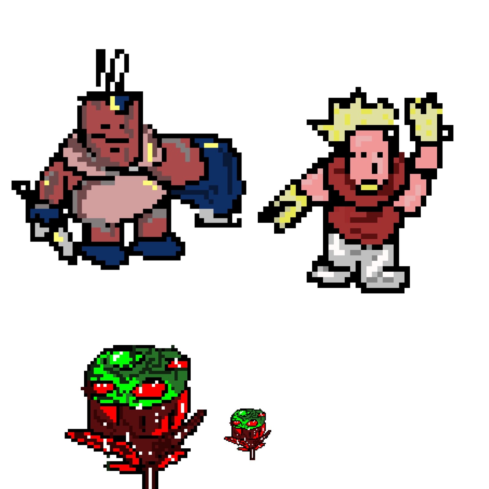 ArtStation - Pixel Concept for game design