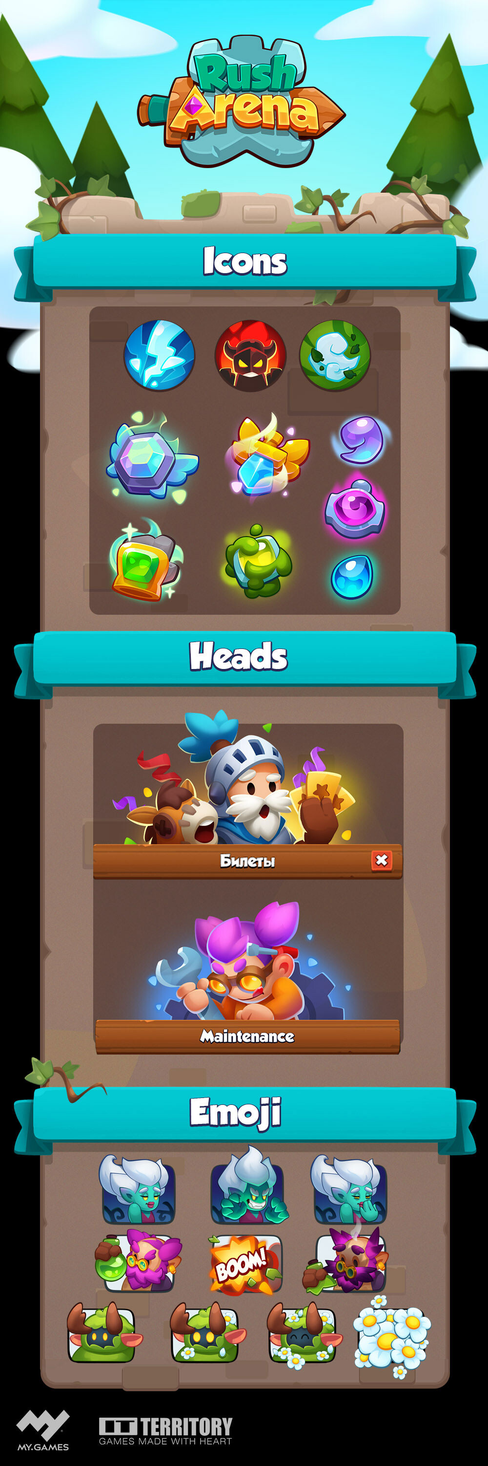 ArtStation - Rush Arena