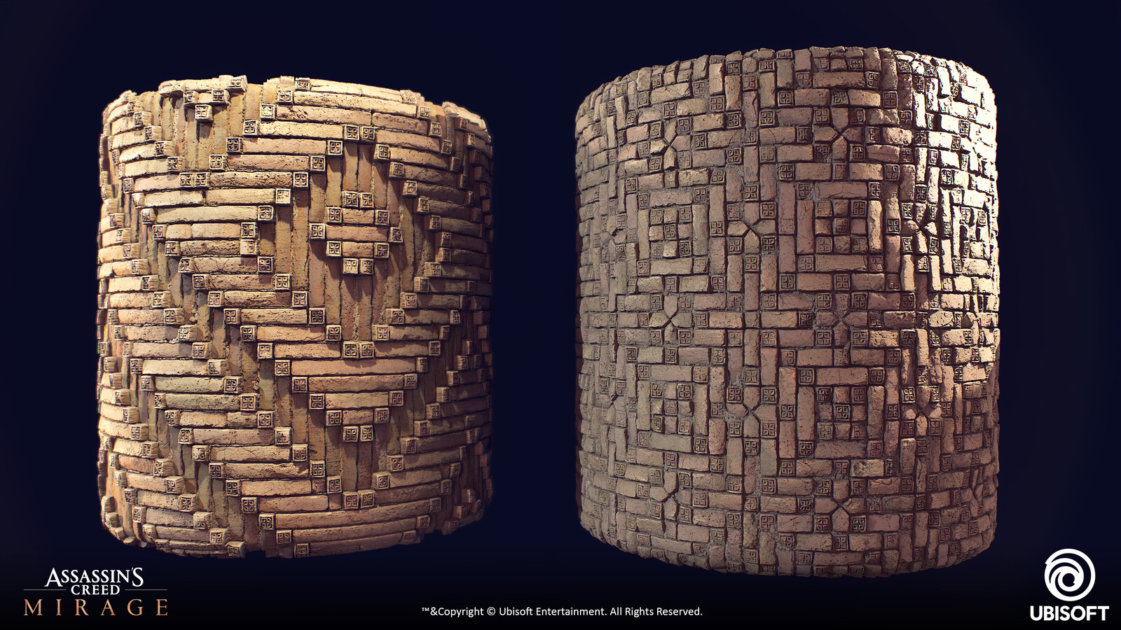 Nikolay Bonev - Assassin's Creed Mirage - Architecture Tiles