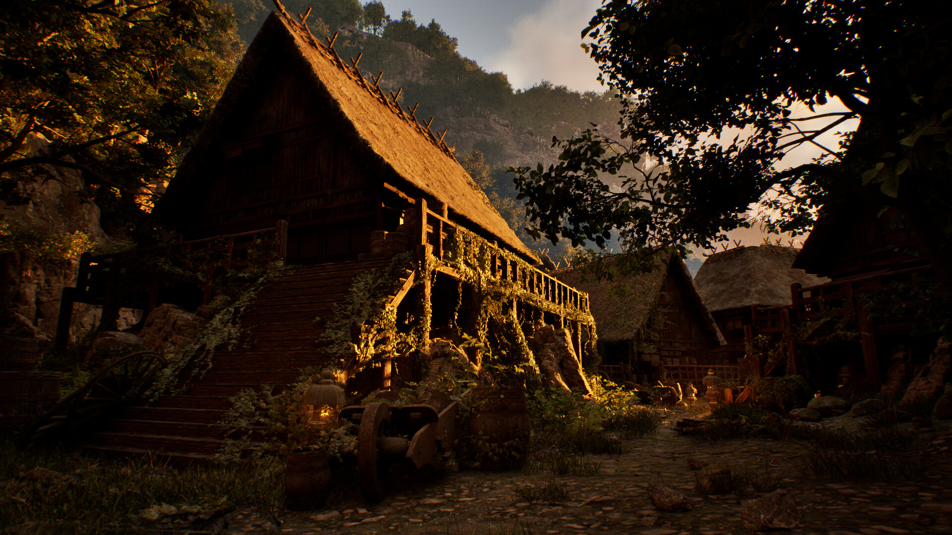 EXE Collective - Eastern Asian influenced environment - Made for CGCircuit