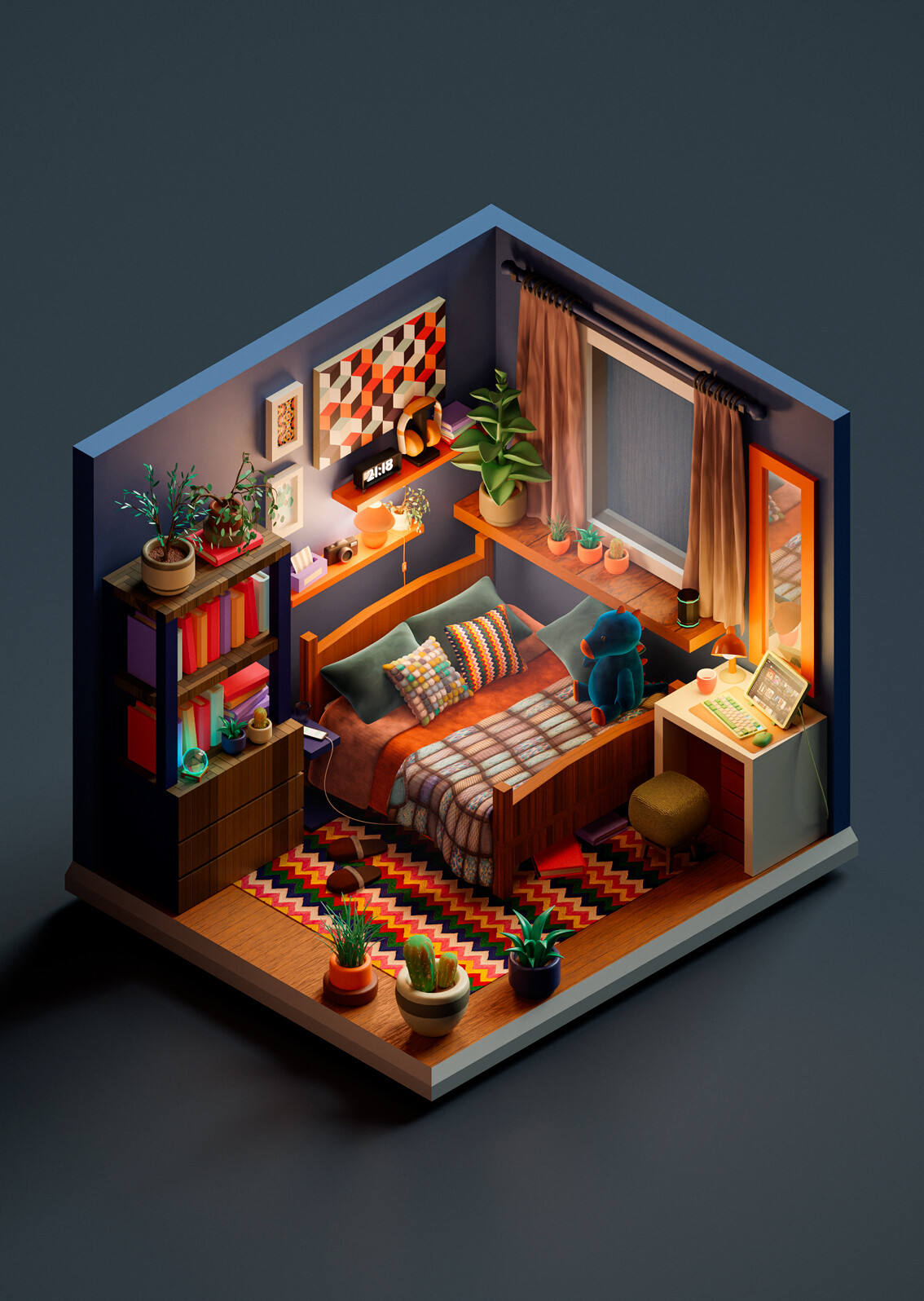 ArtStation - Cozy Bedroom