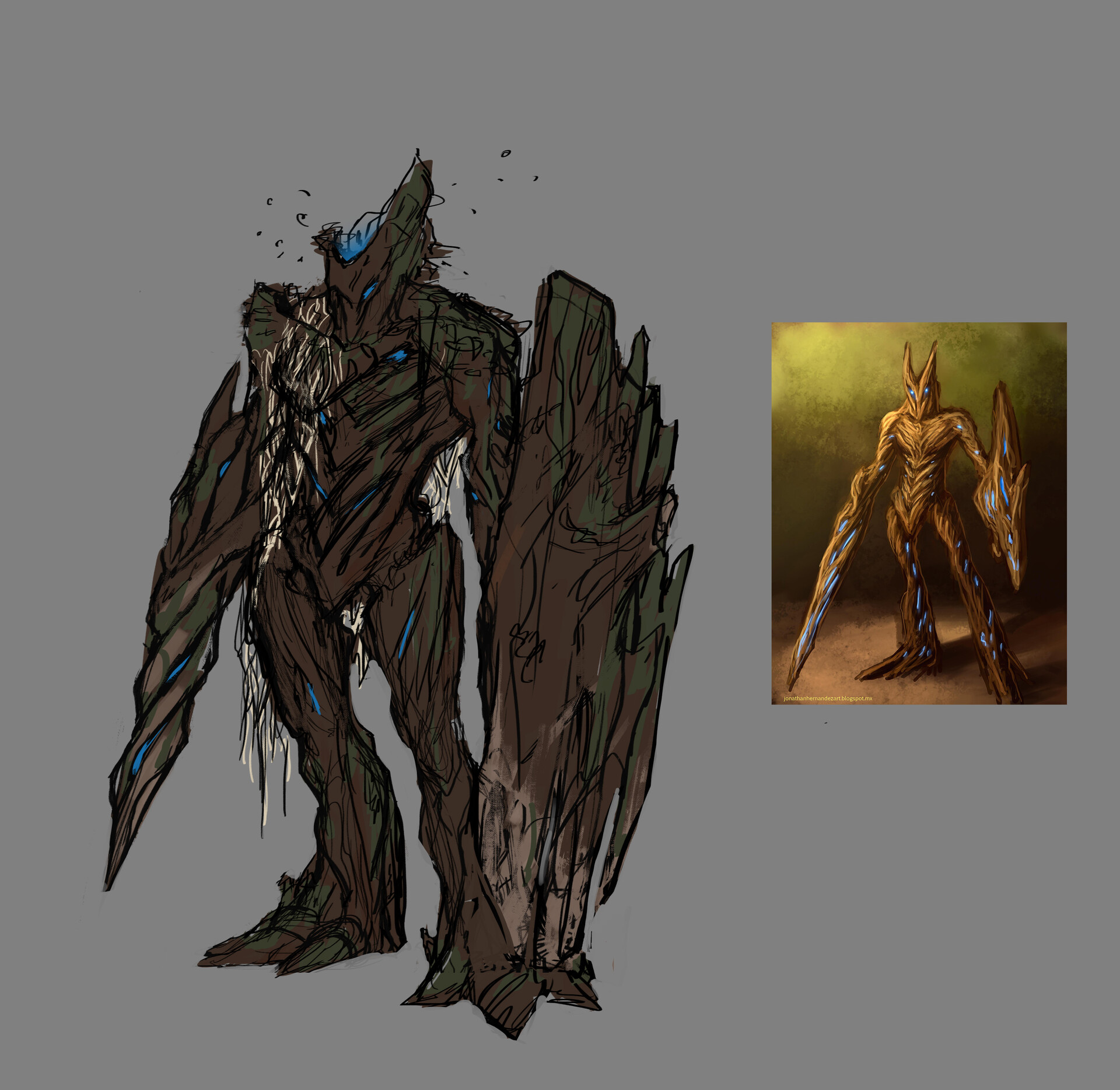 Jonathan Hernandez - wooden knight