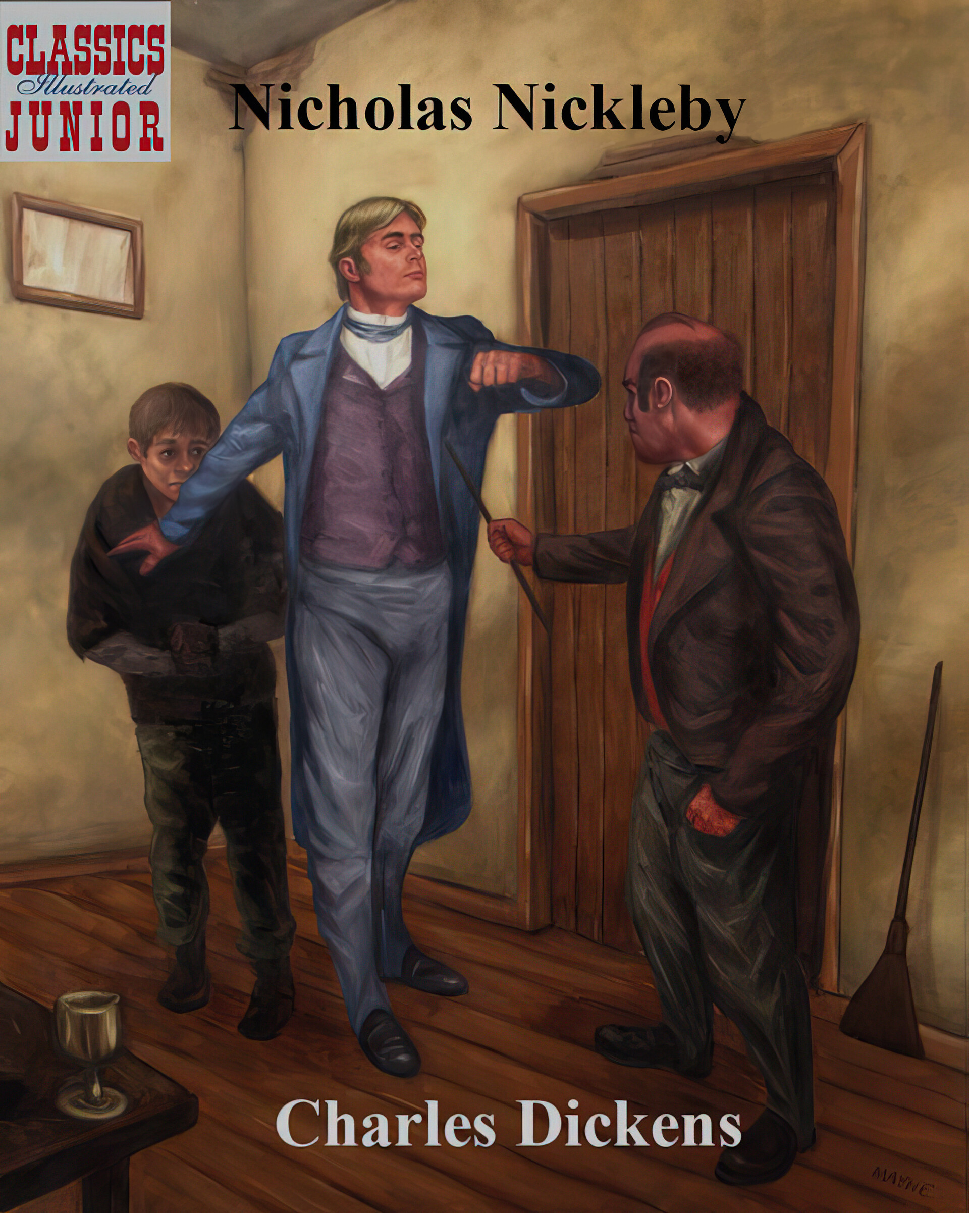 ArtStation - Classics Illustrated - Nicholas Nickleby