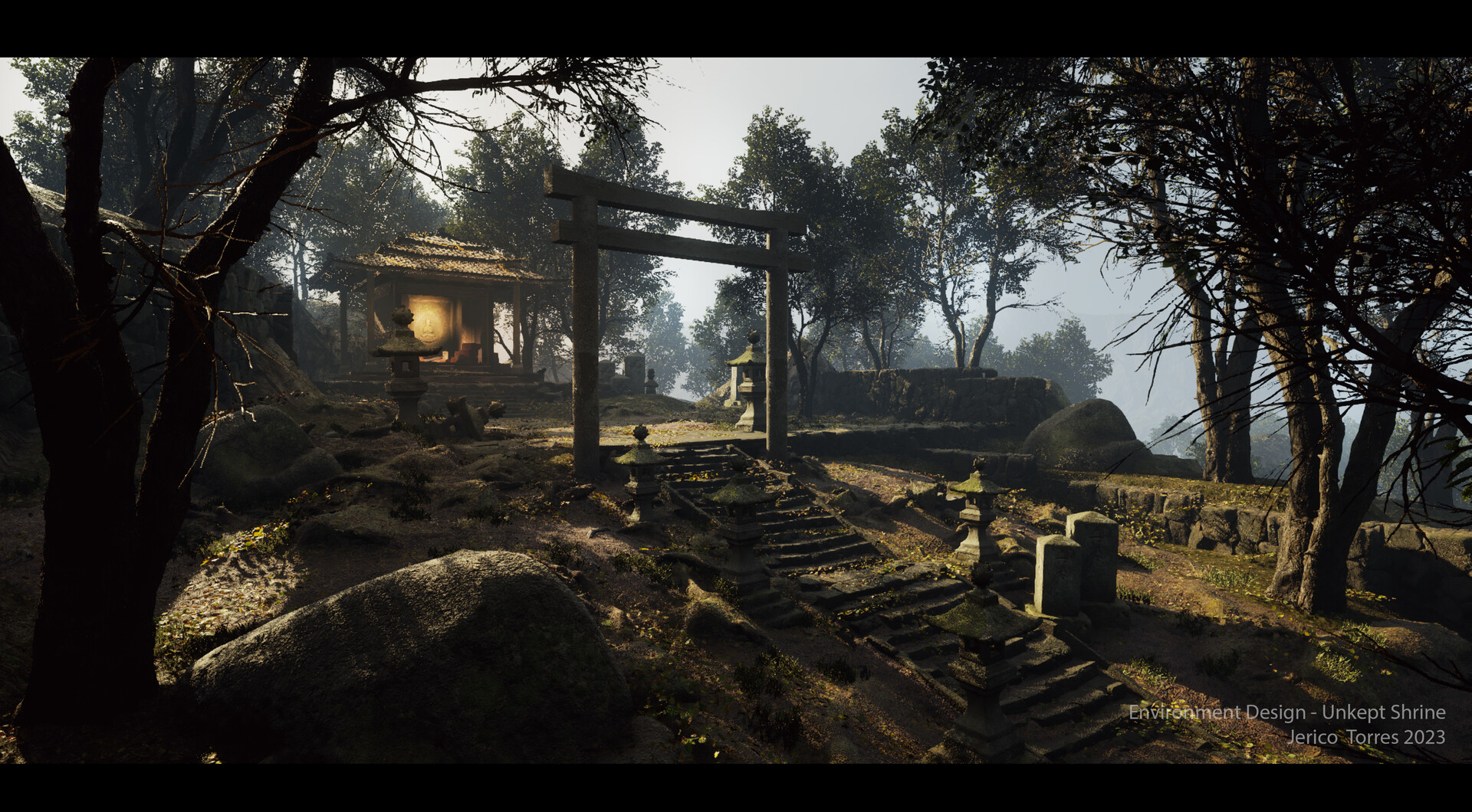 ArtStation - Unkept Shrine