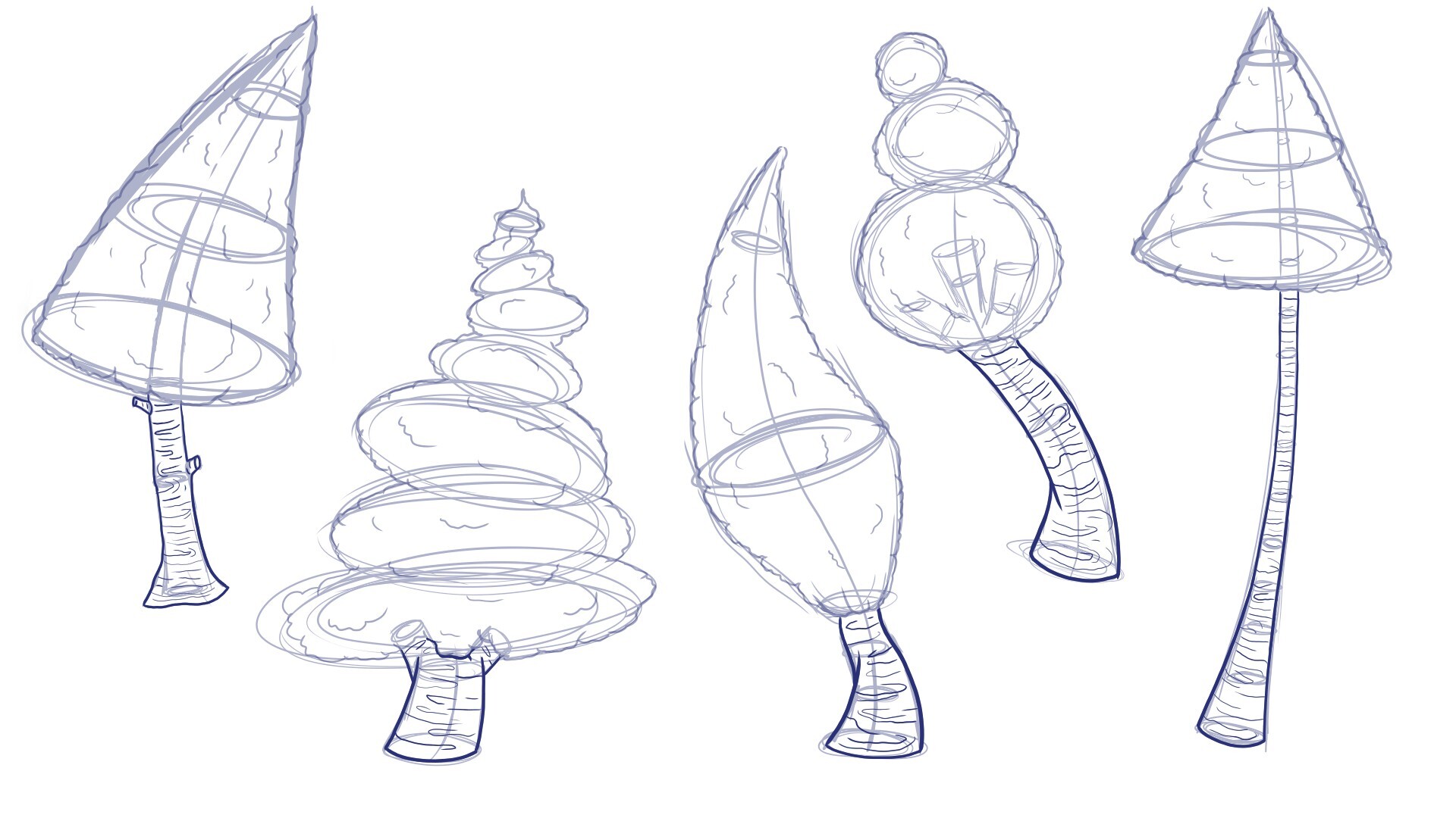 ArtStation - Set pines