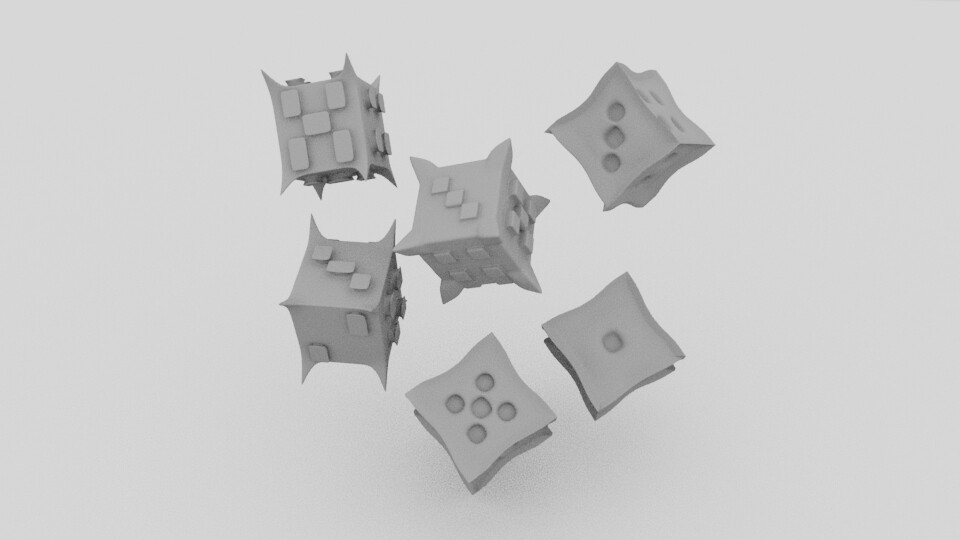 ArtStation - Custom Dice revision 3