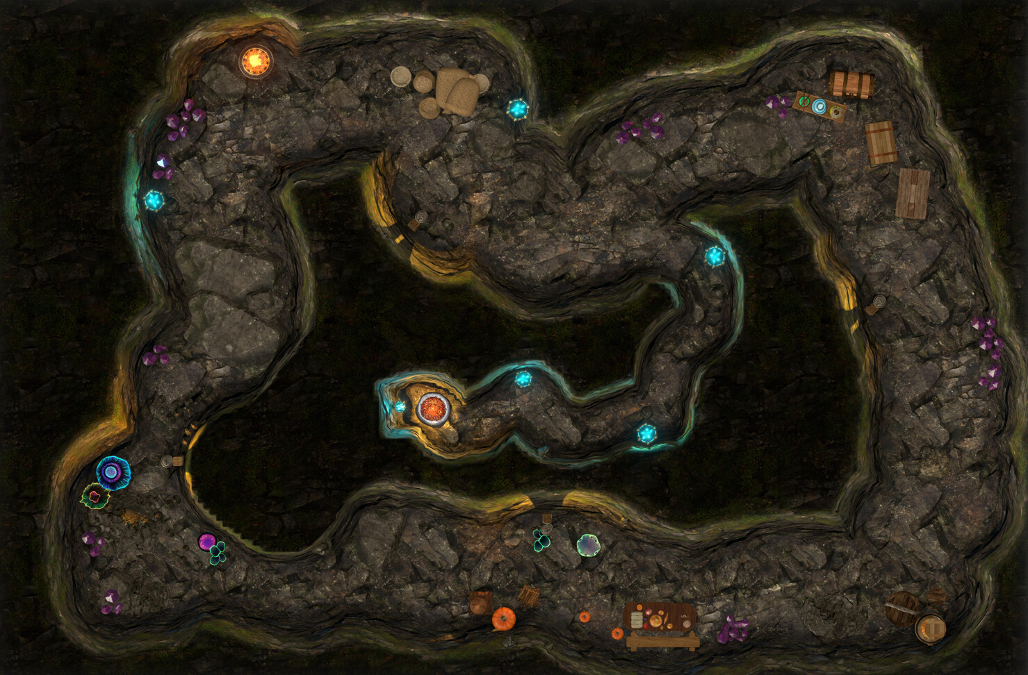 ArtStation - Goblin Cave