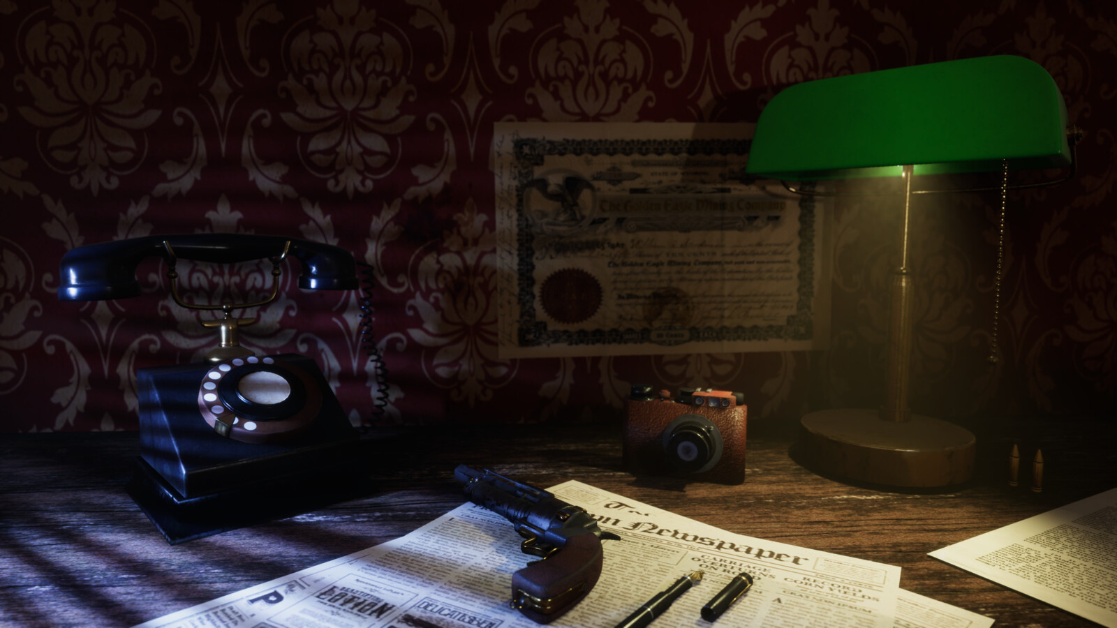 Aurelie - Detective's office