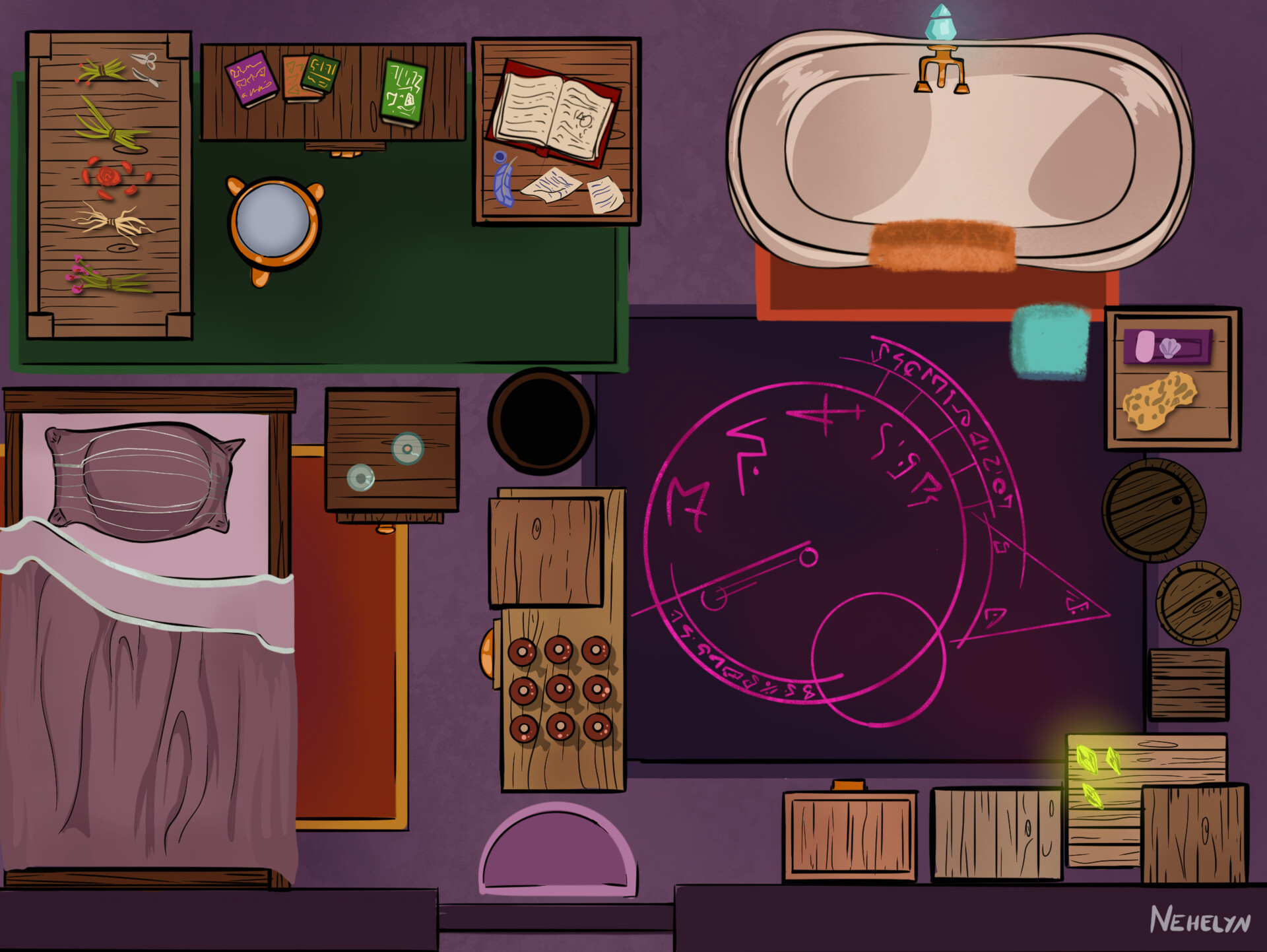 ArtStation - Tent Map