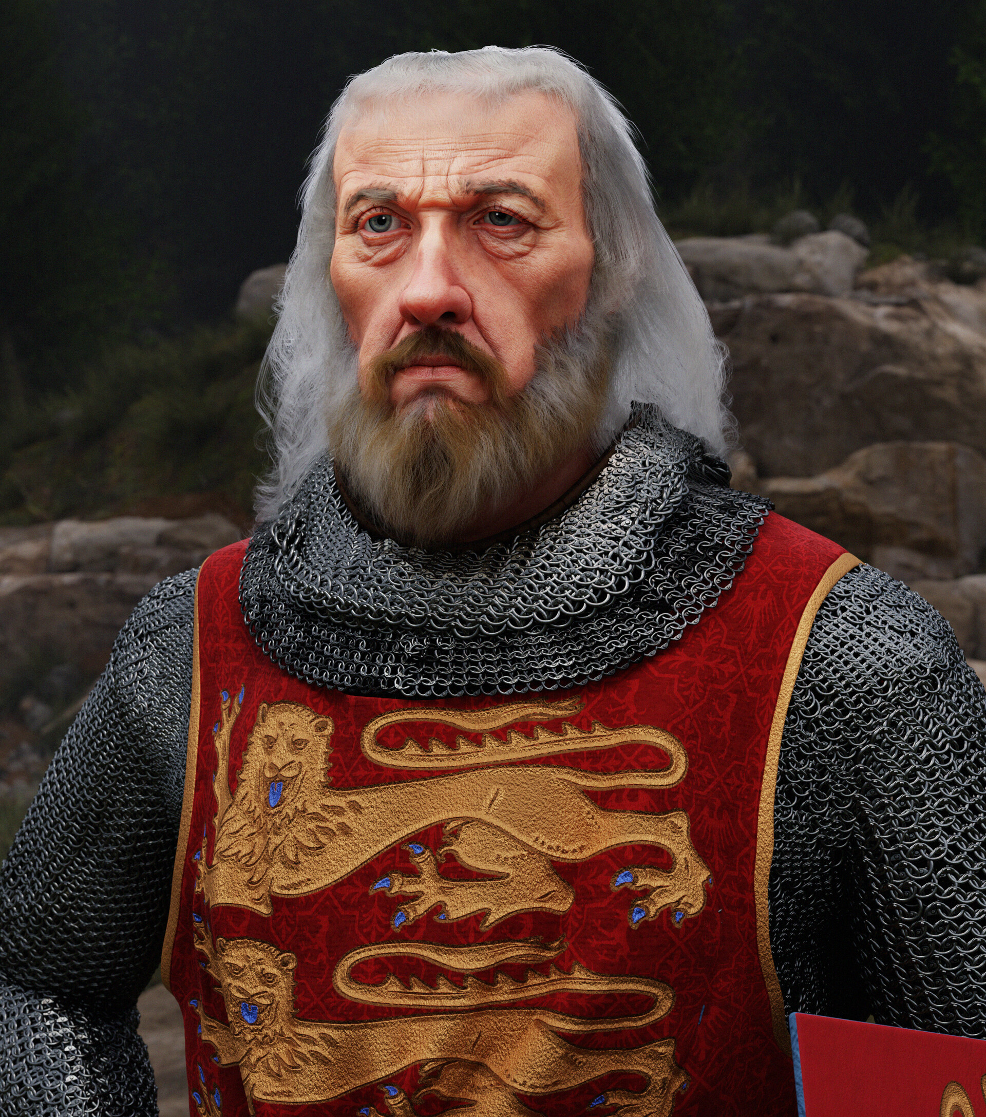 ArtStation - Edward I of England 1239 - 1307