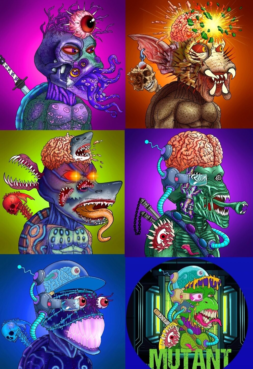 ArtStation - Mutant Turtles Club