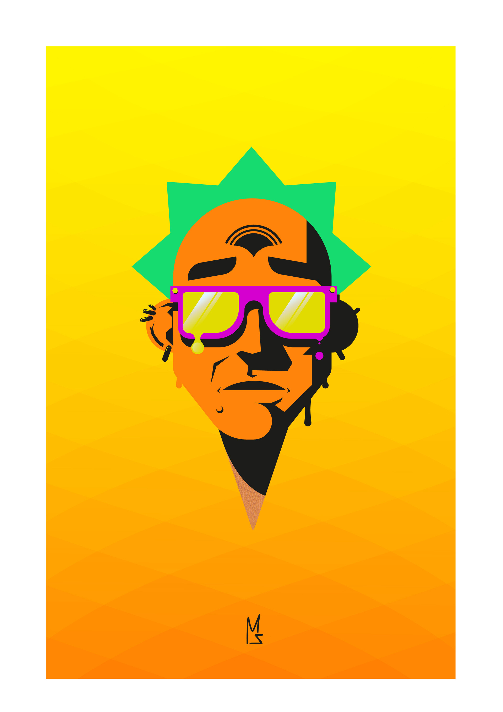 ArtStation - Cool Rick Ice Cone