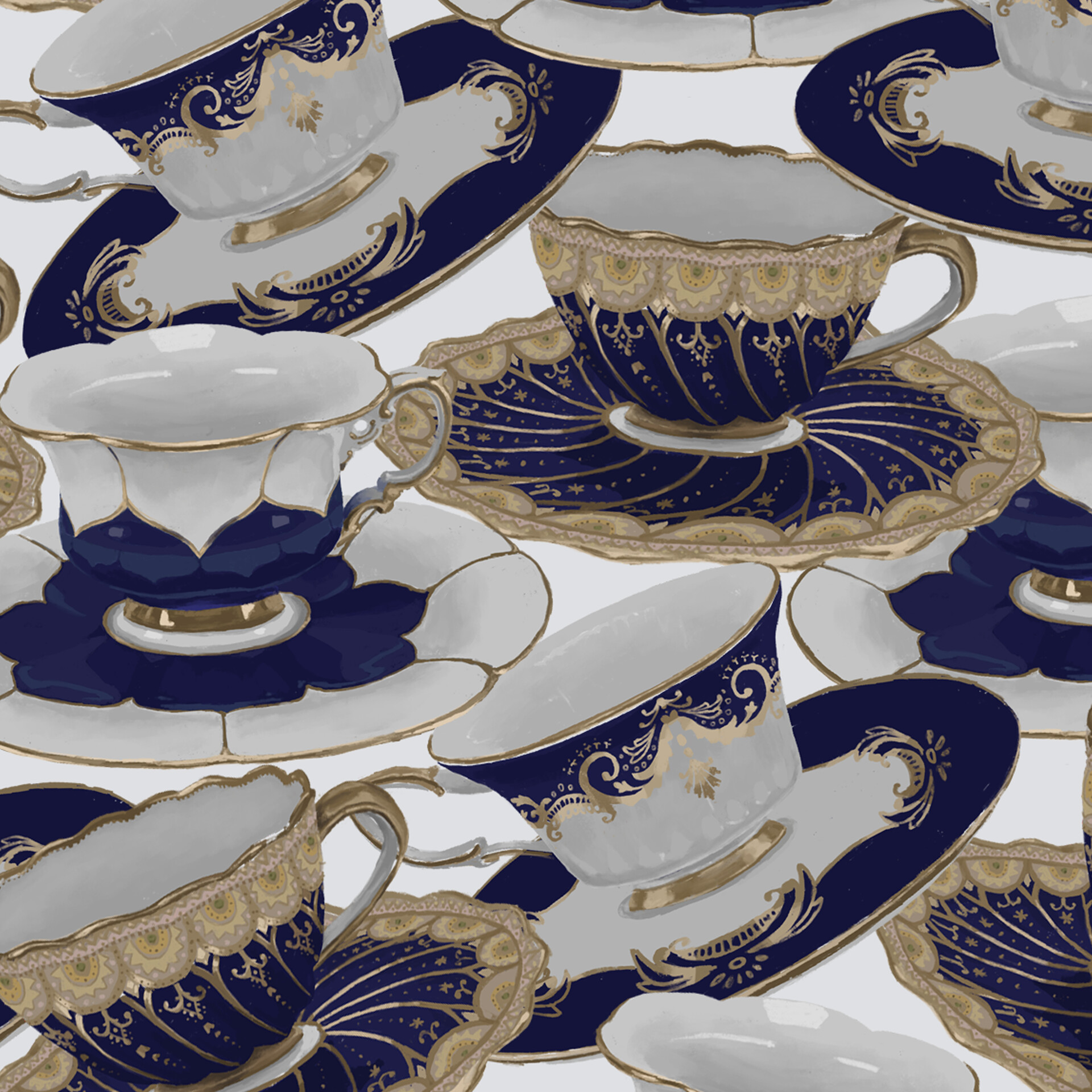ArtStation - Cups Pattern