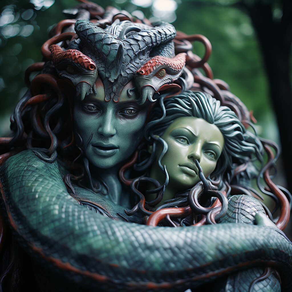 ArtStation - Gorgon's Hug