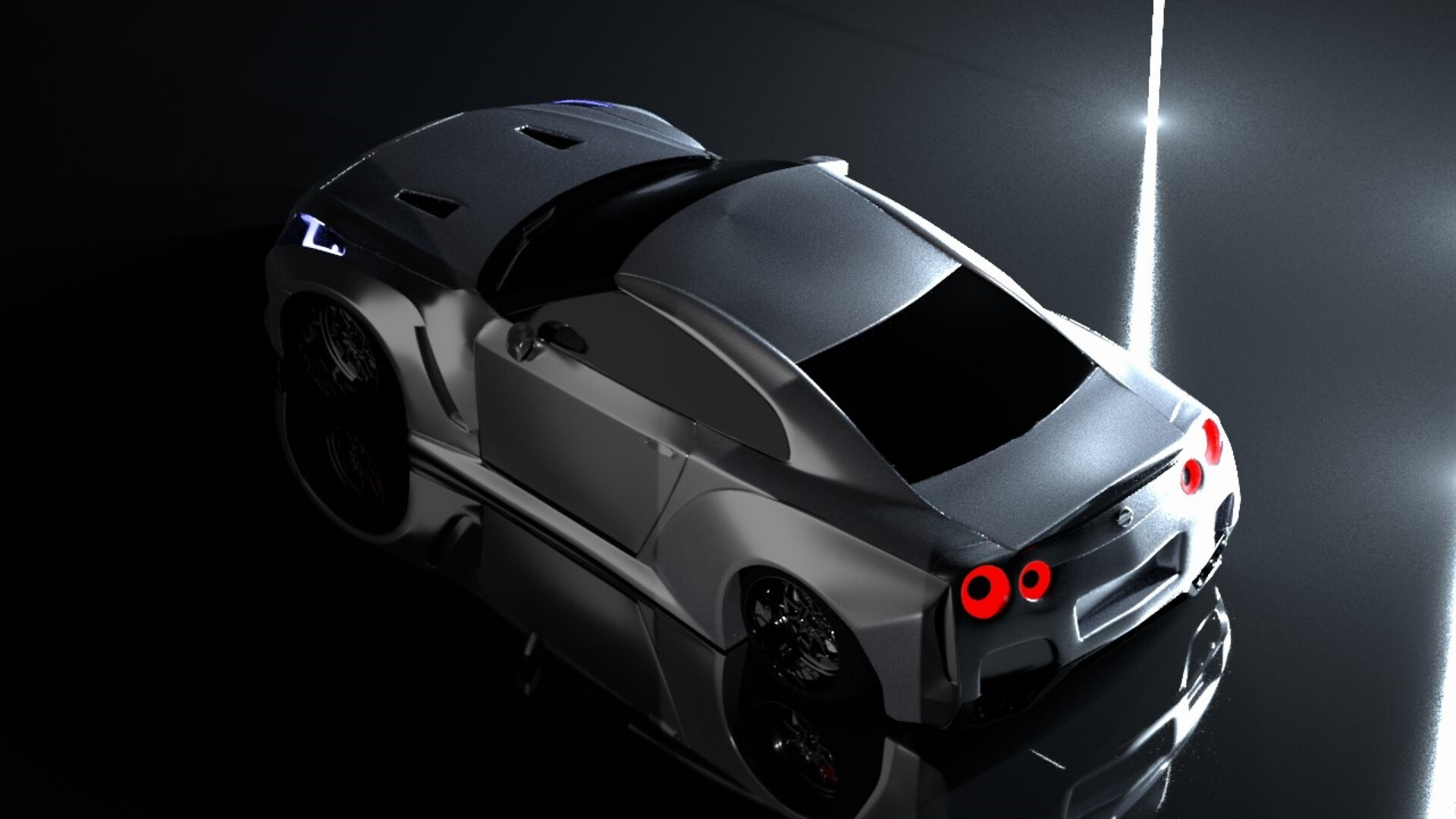 ROY DONLY - Nissan GTR CGI
