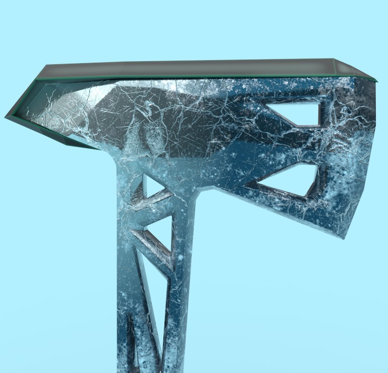 ArtStation - Frozen axe