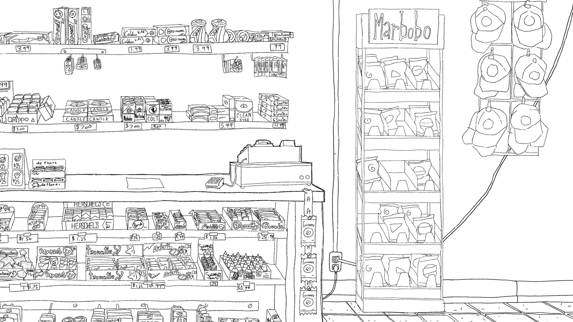 Danny Mendez - Kamino Store Interior Establishing Shot