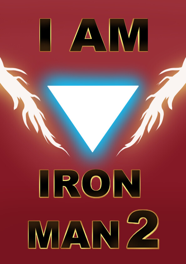 ArtStation - Iron Man 2 Poster Re-Design
