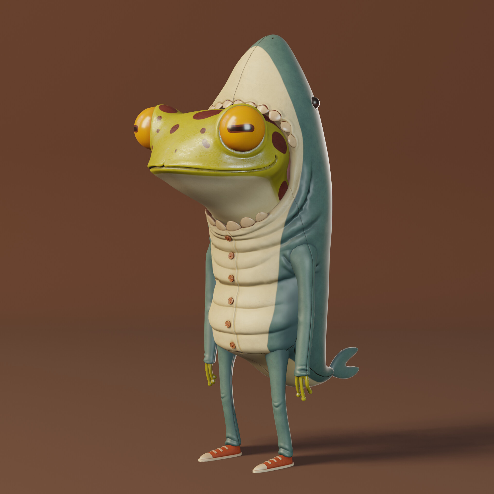 ArtStation - Shark Frog - Real Time
