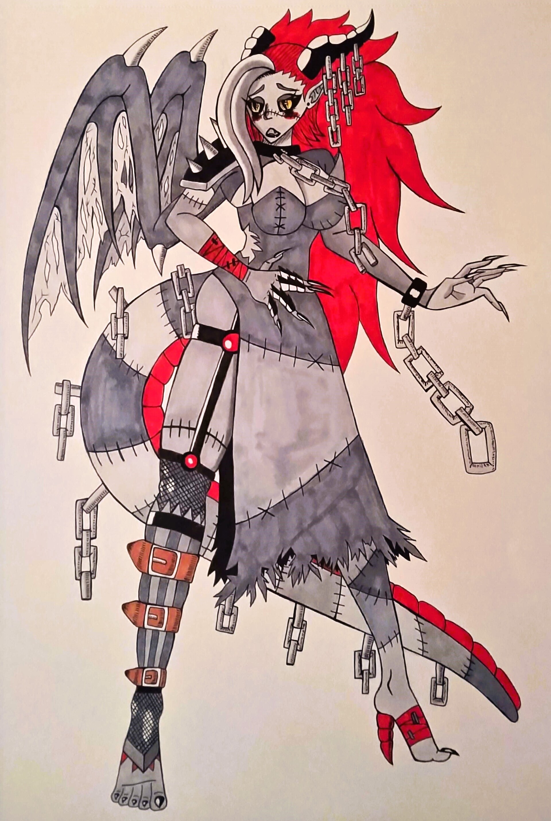 ArtStation - Zombie Half-Dragon