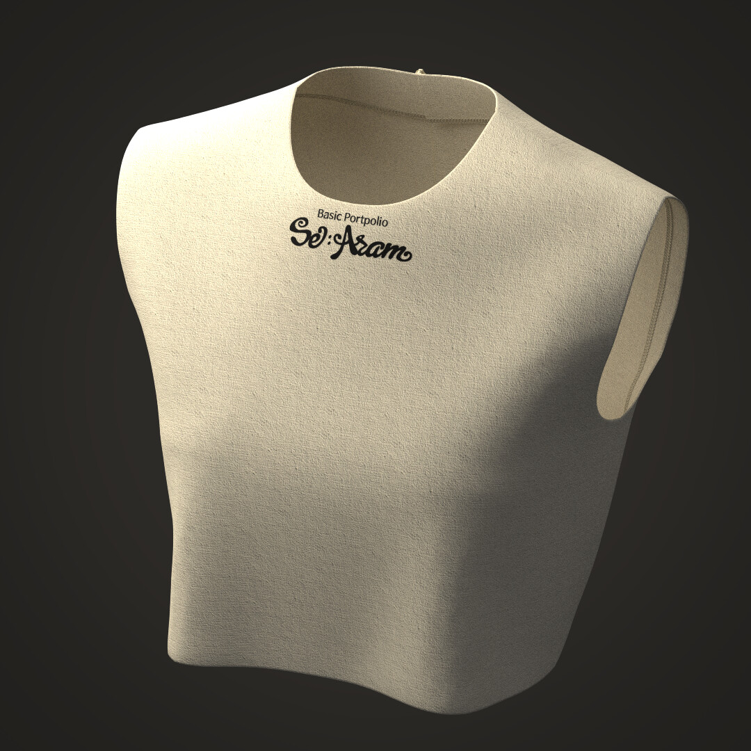 ArtStation - [Cloth] Basic Bodice Pattern
