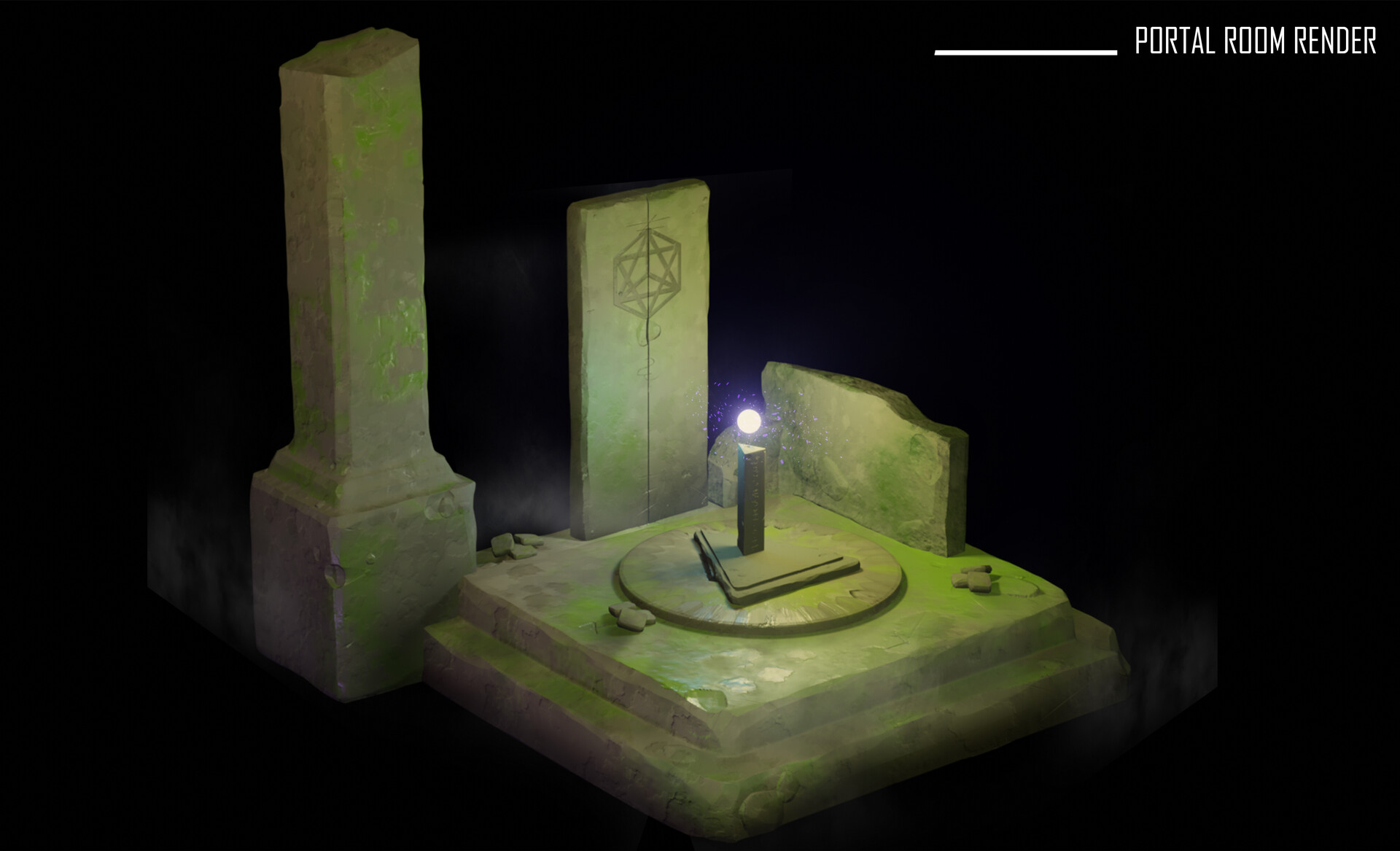 ArtStation - Portal Room
