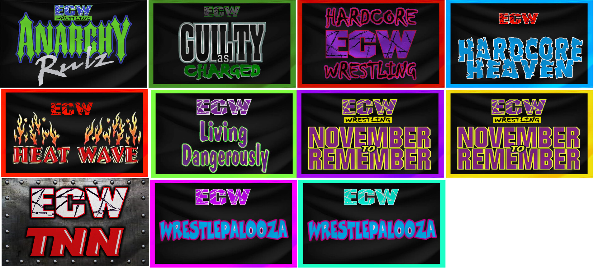 ArtStation - ECW Flags