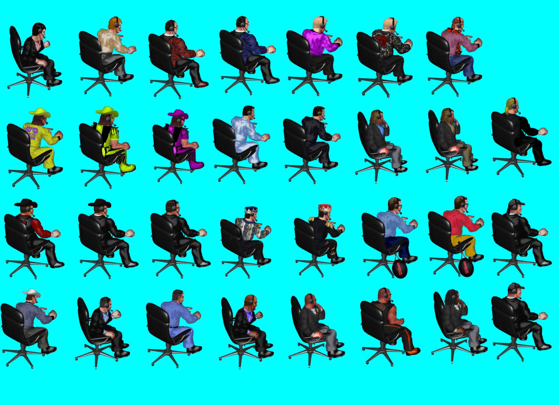 ArtStation - FPWW WWF Com teams work