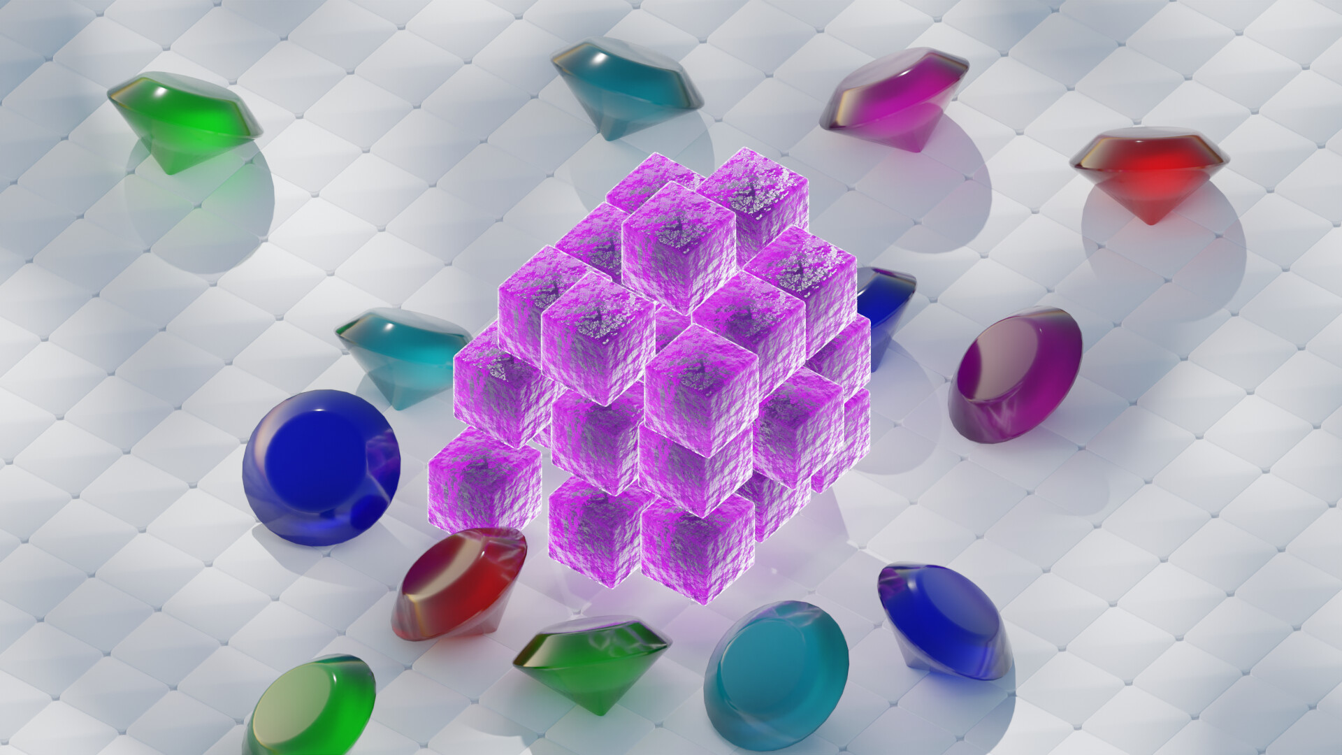 ArtStation - Purple Cube