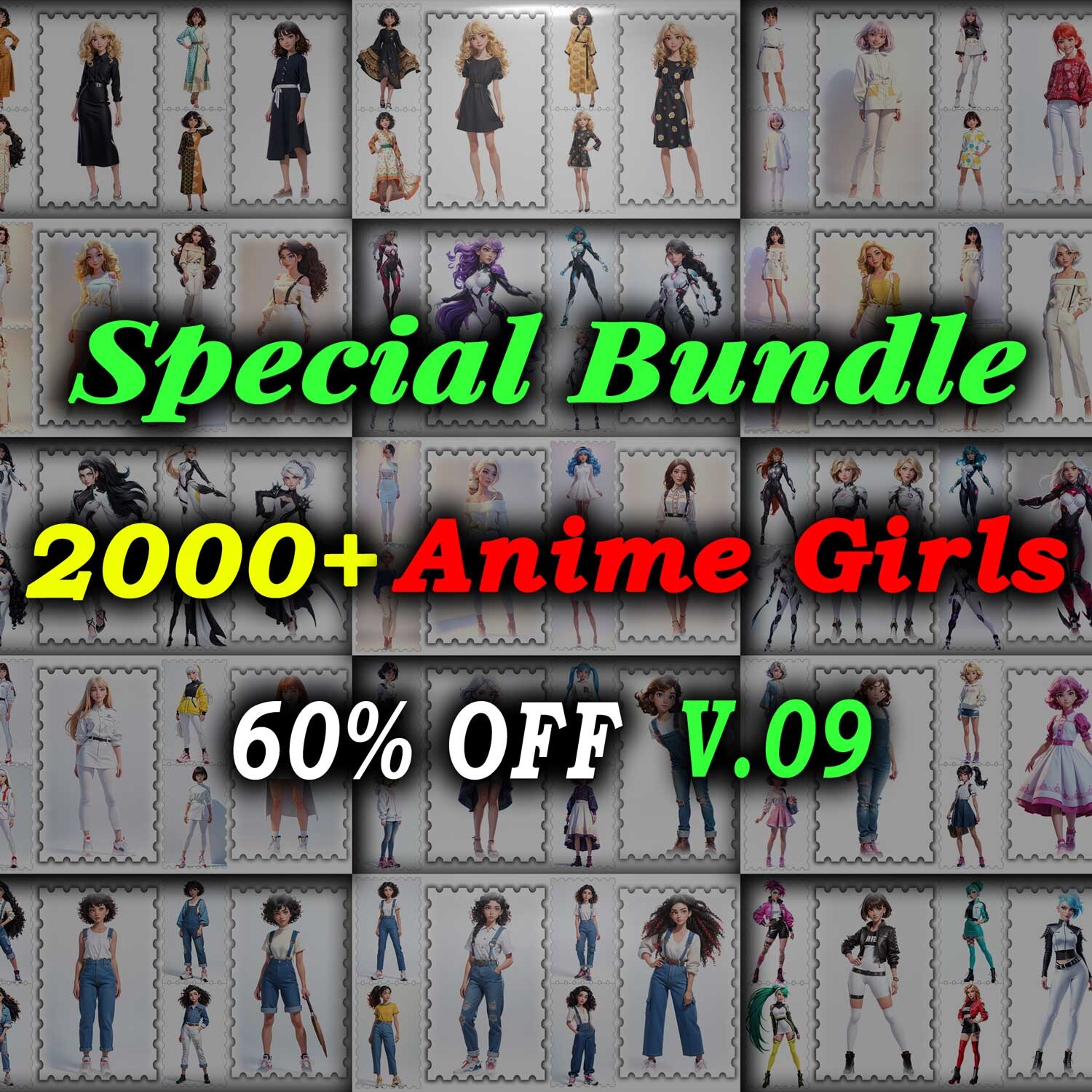 ArtStation - 2000+ SPECIAL BUNDLE (Anime Girls Images Reference Pack ...