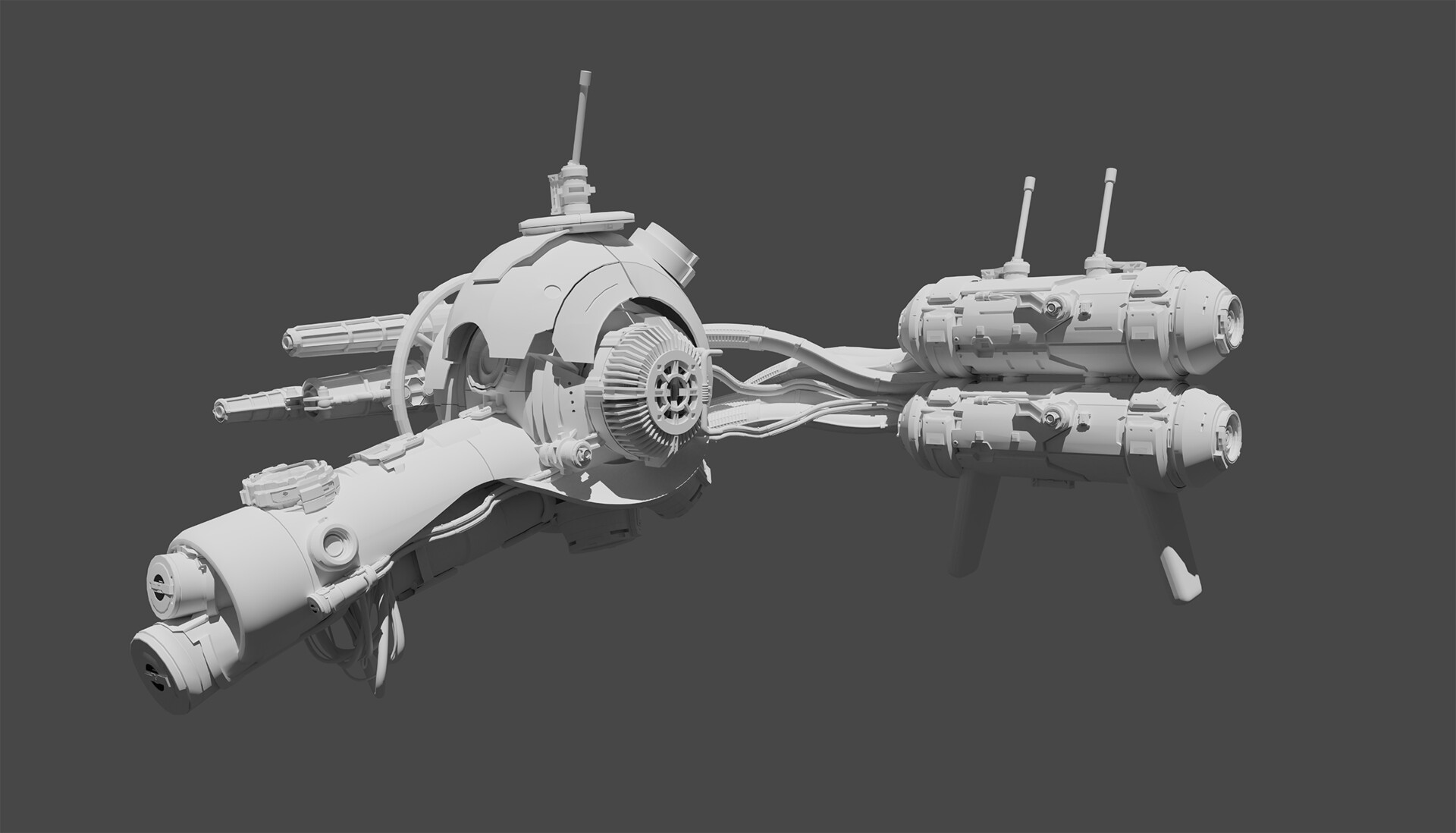 ArtStation - Sci-fi space police