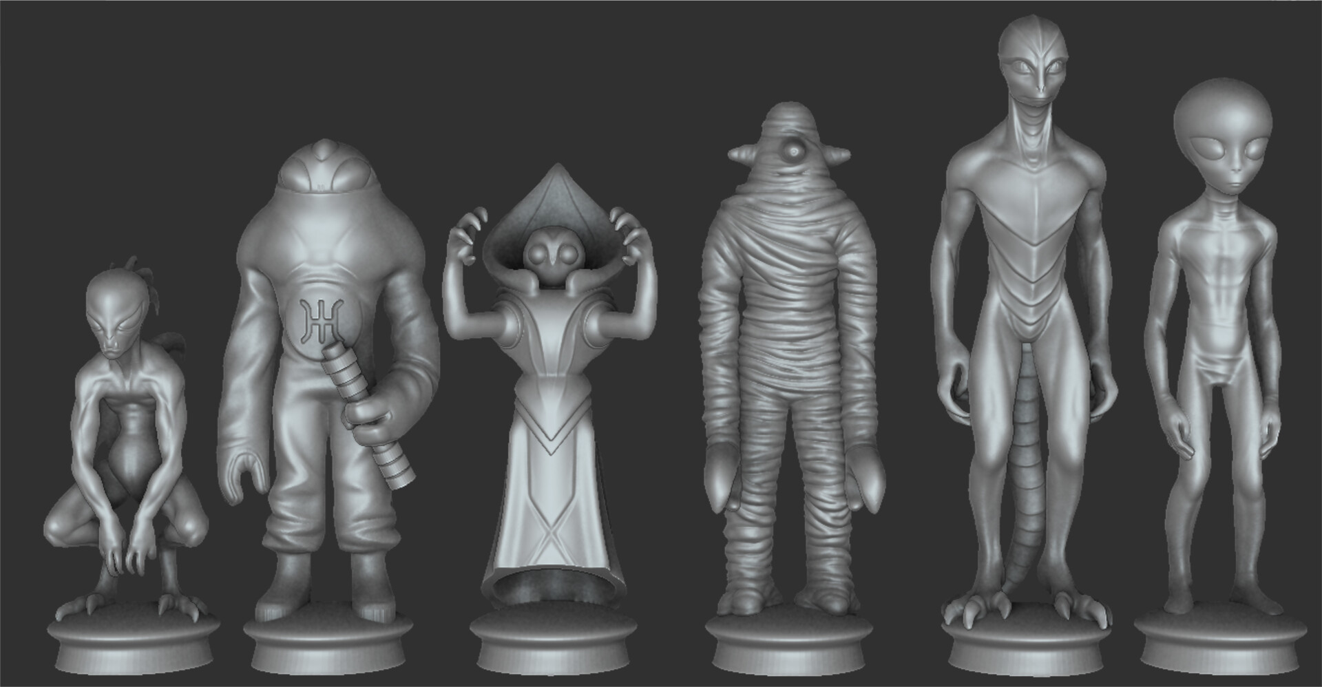 ArtStation - description of aliens