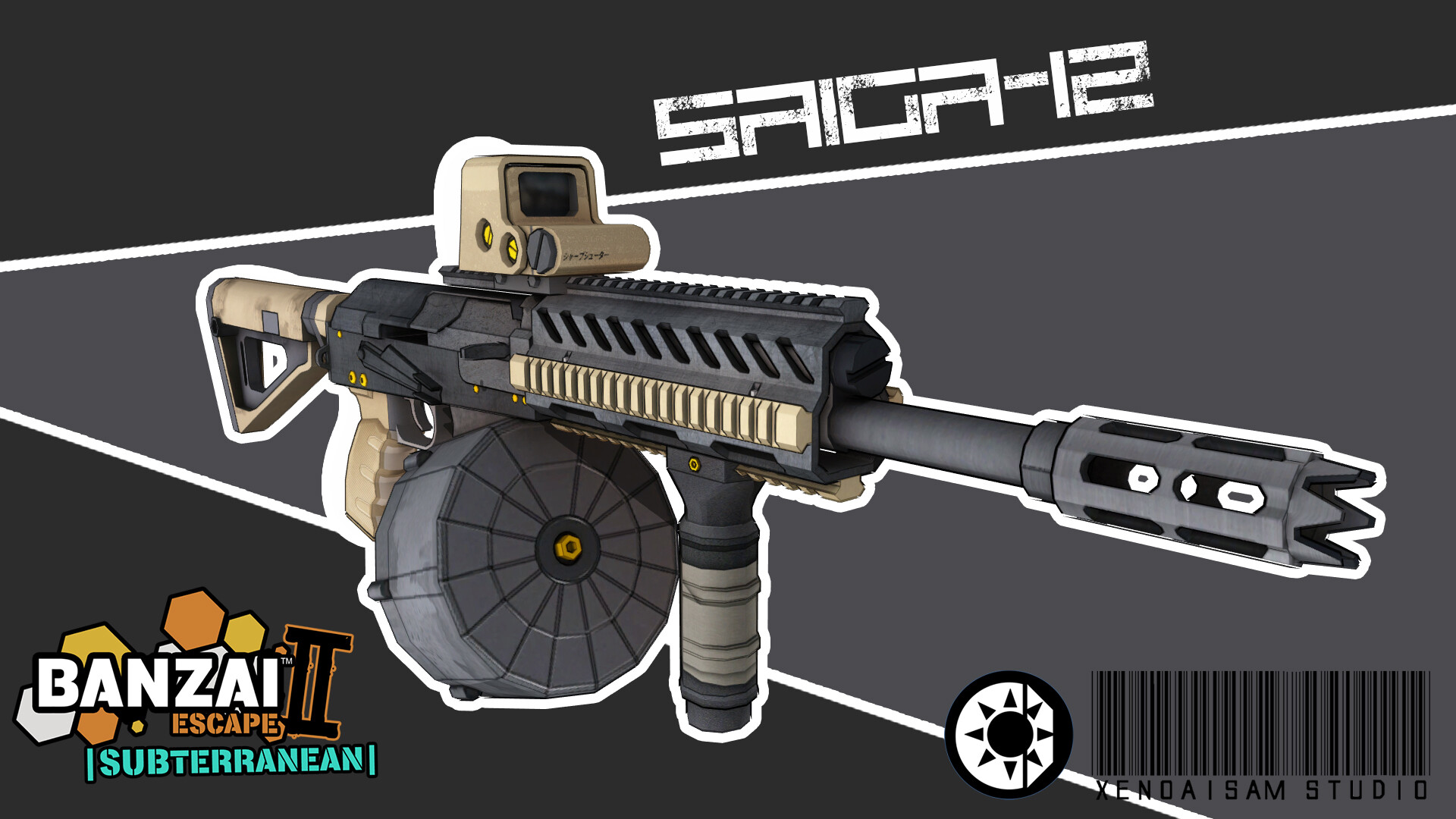 ArtStation - SAIGA-12 TEXTURE
