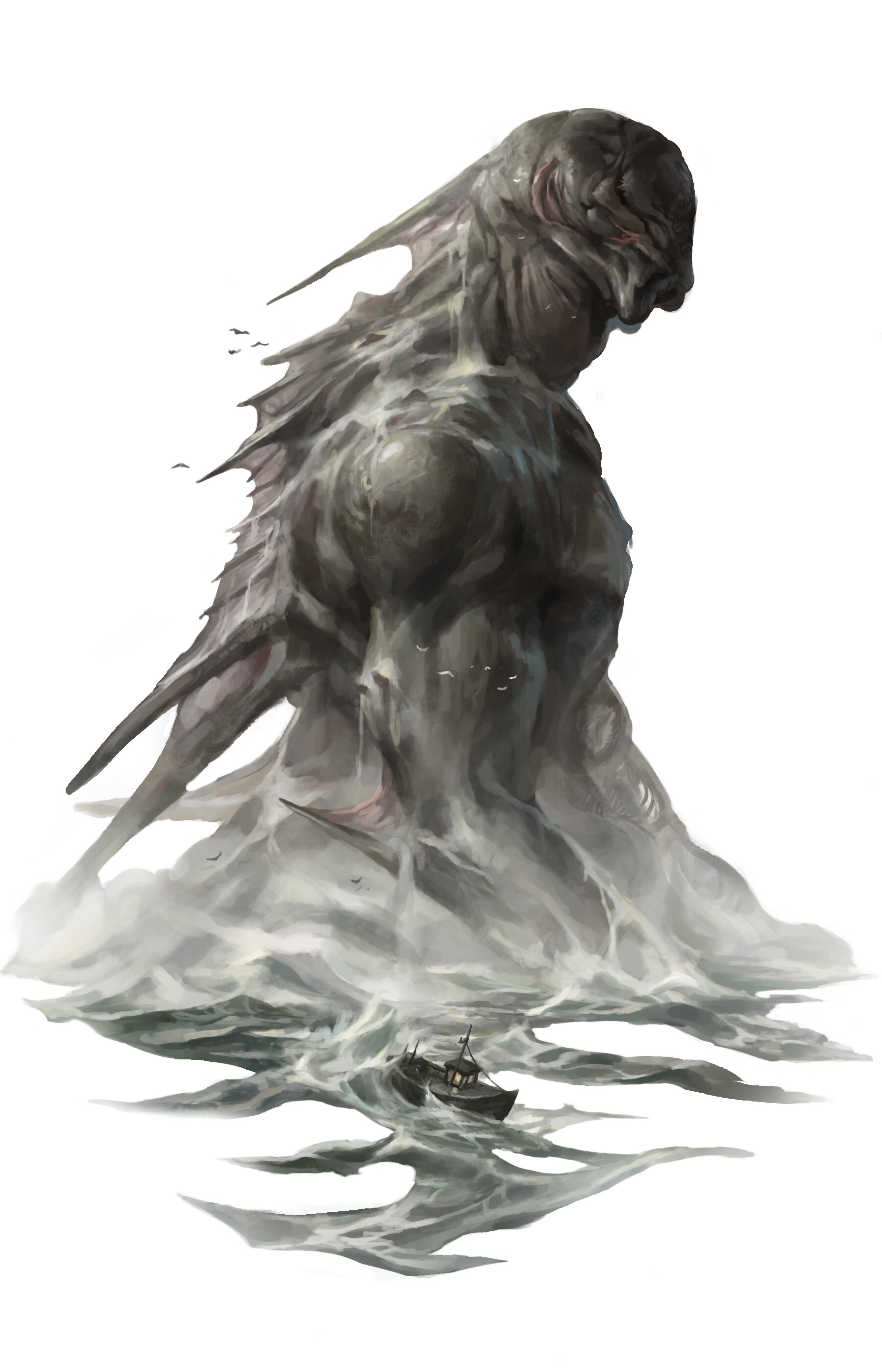 Dagon by Danil Luzin : r/ImaginaryNecronomicon