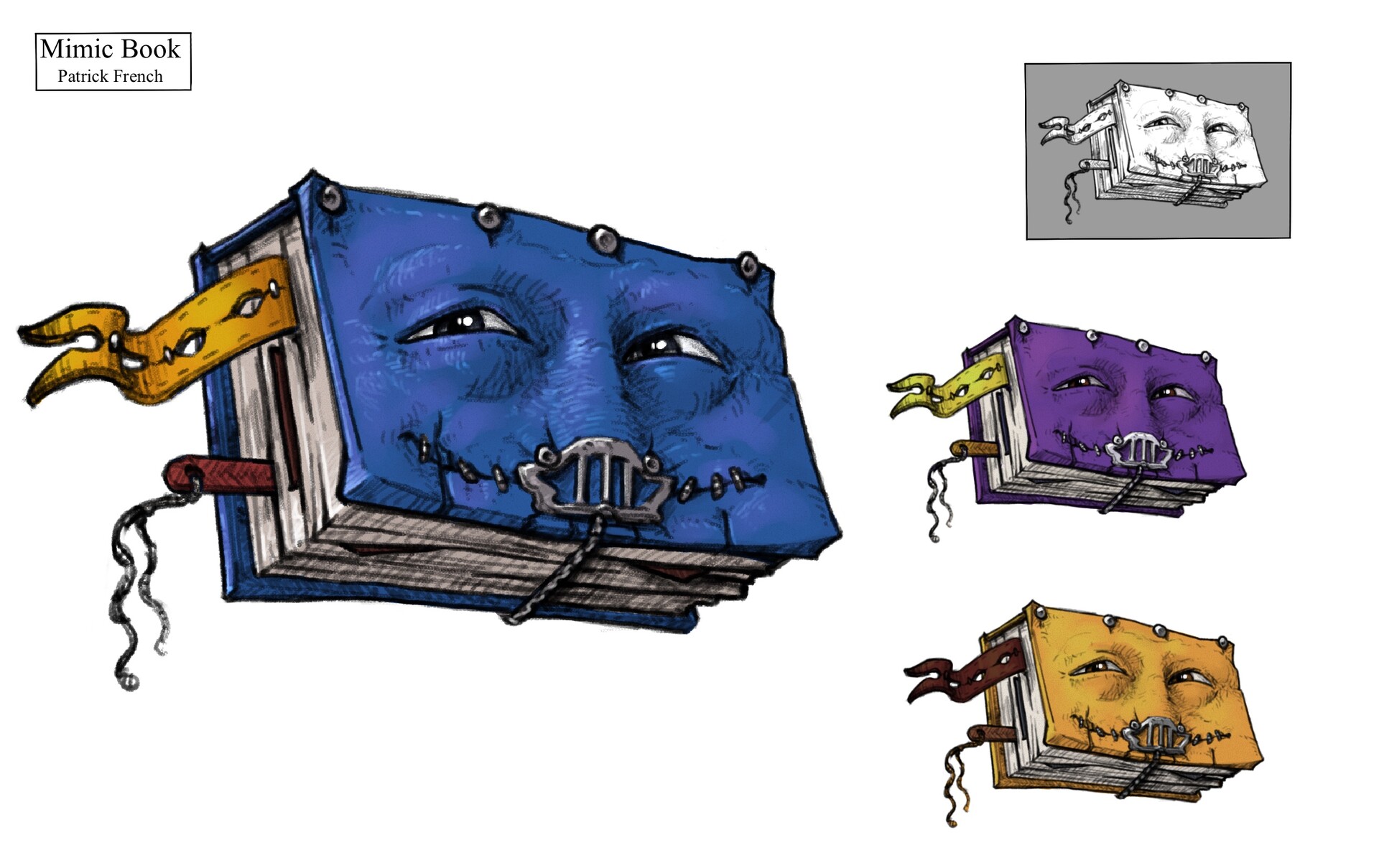 ArtStation - Book Mimic
