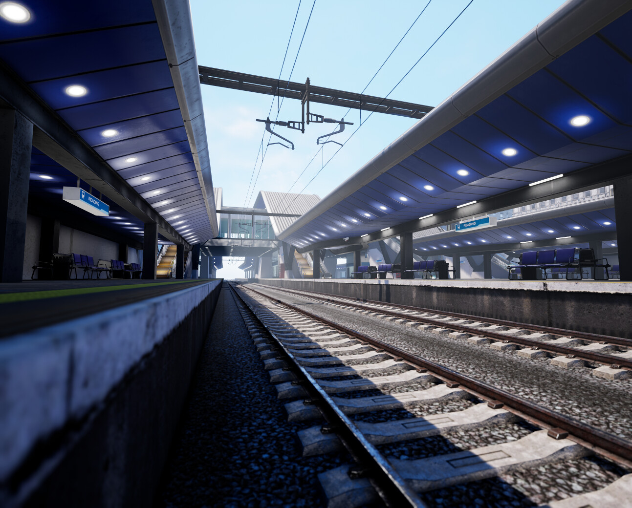 Matt Wilmot - VR Client - Network Rail UK - Reading Railway station