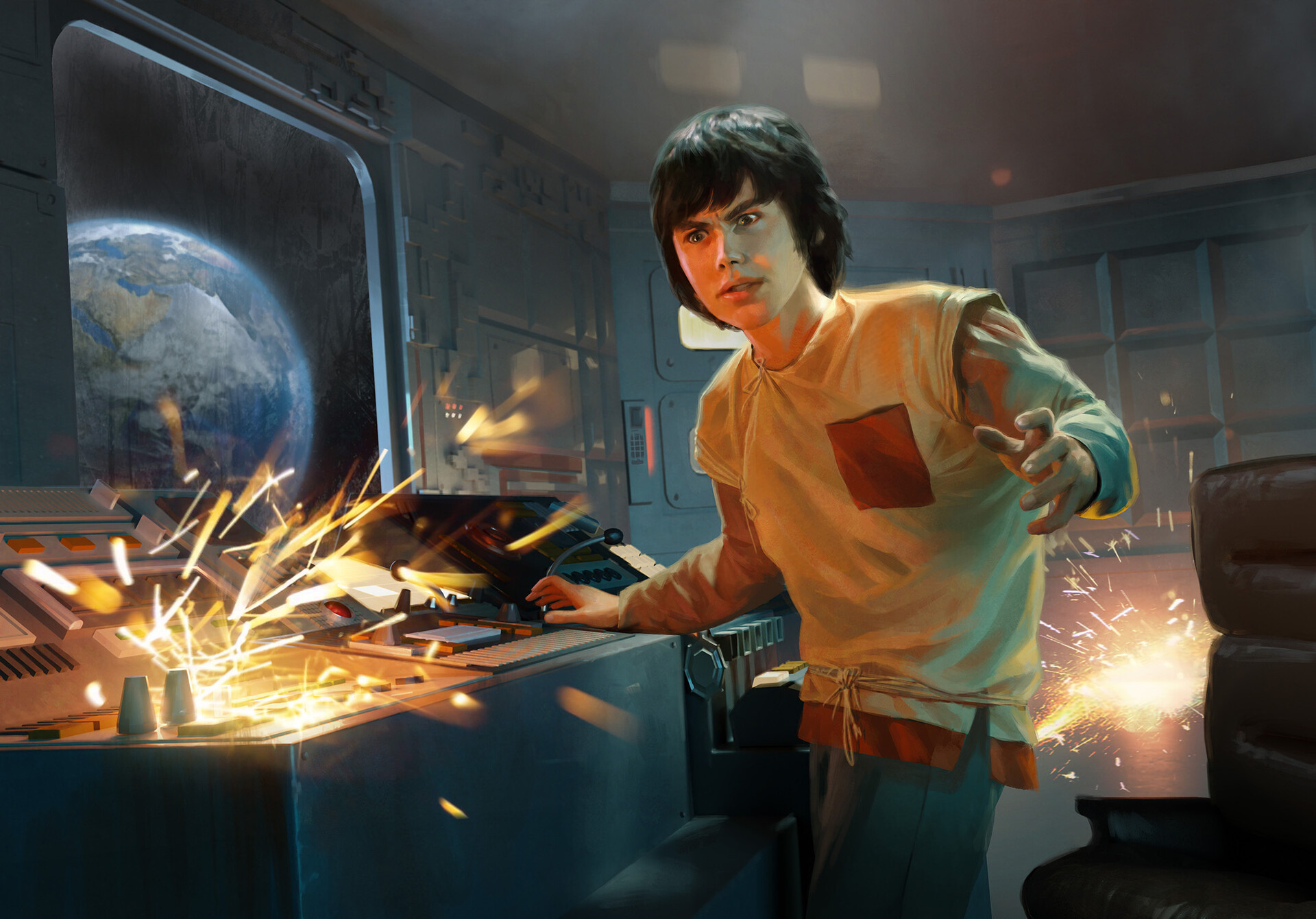 ArtStation - Adric, Mathematical Genius - MTG x Doctor Who