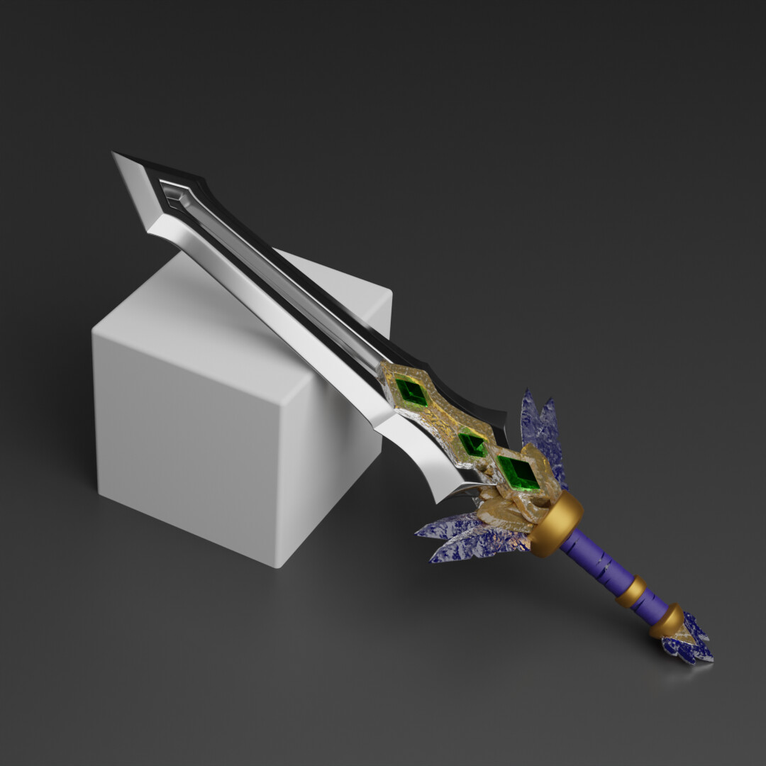 ArtStation - Realistic Sci-Fi Sward