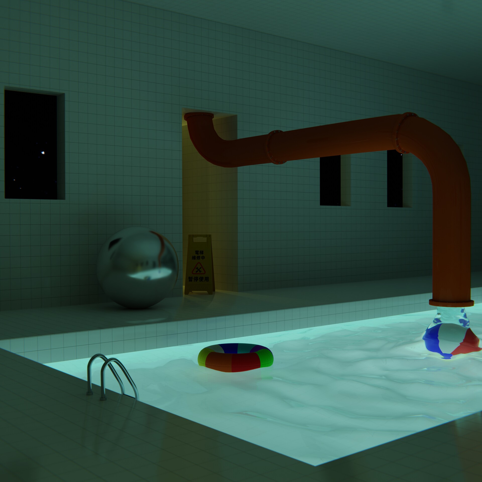 ArtStation - Blender Pool 163: Pool Refill 3