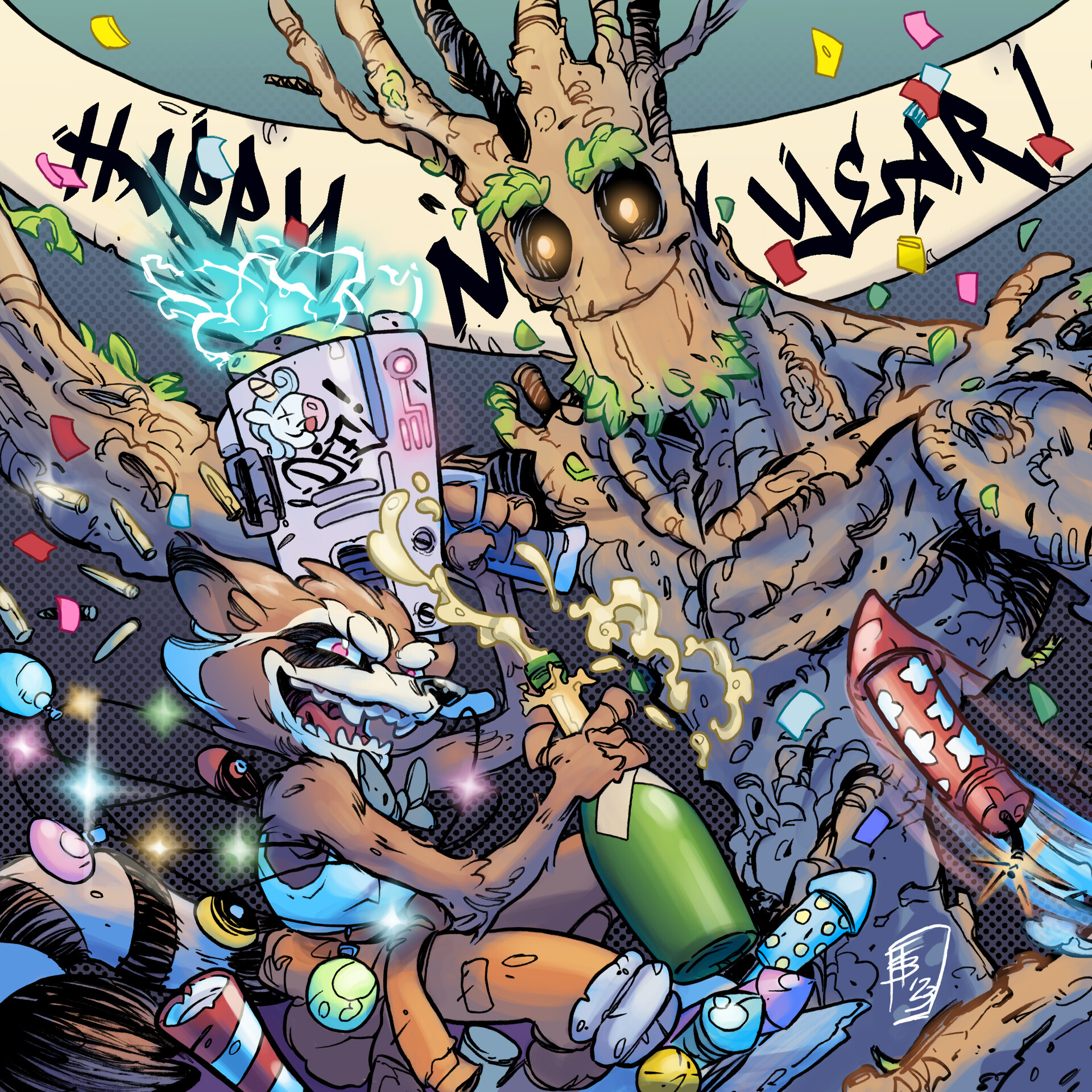 ArtStation - Rocket & Groot