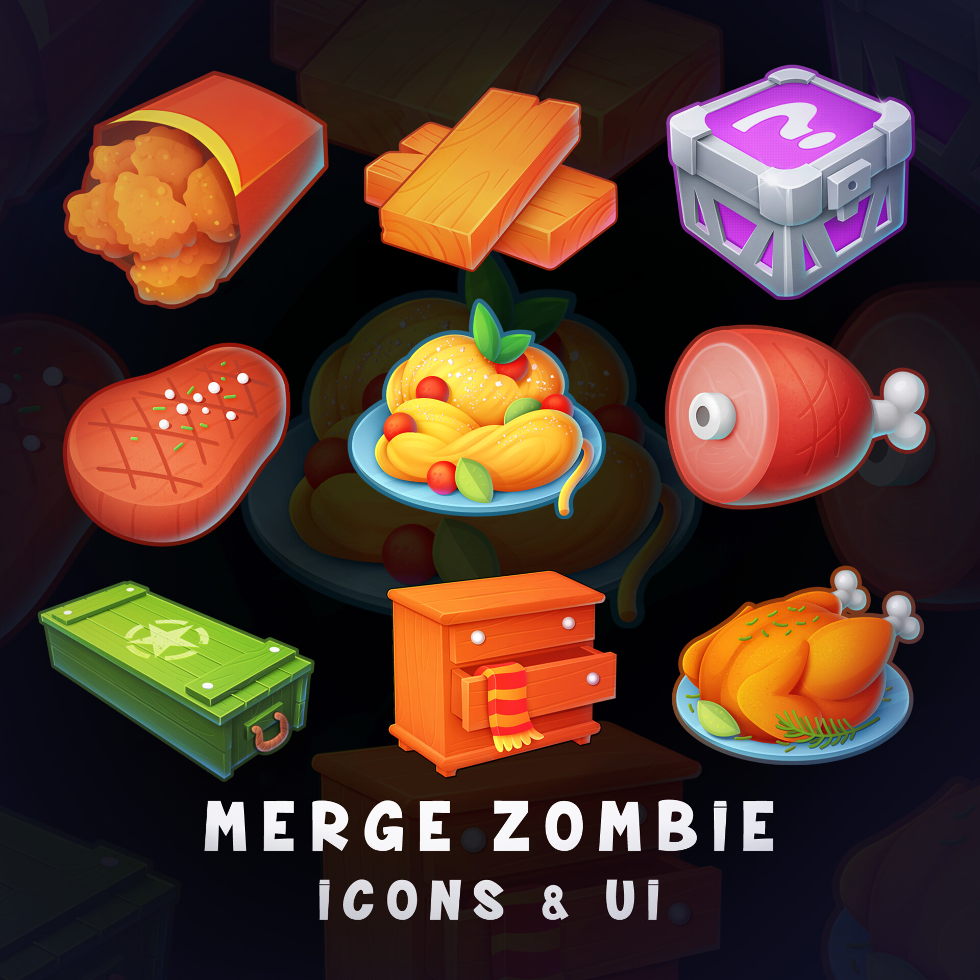 ArtStation - Icons & Ui