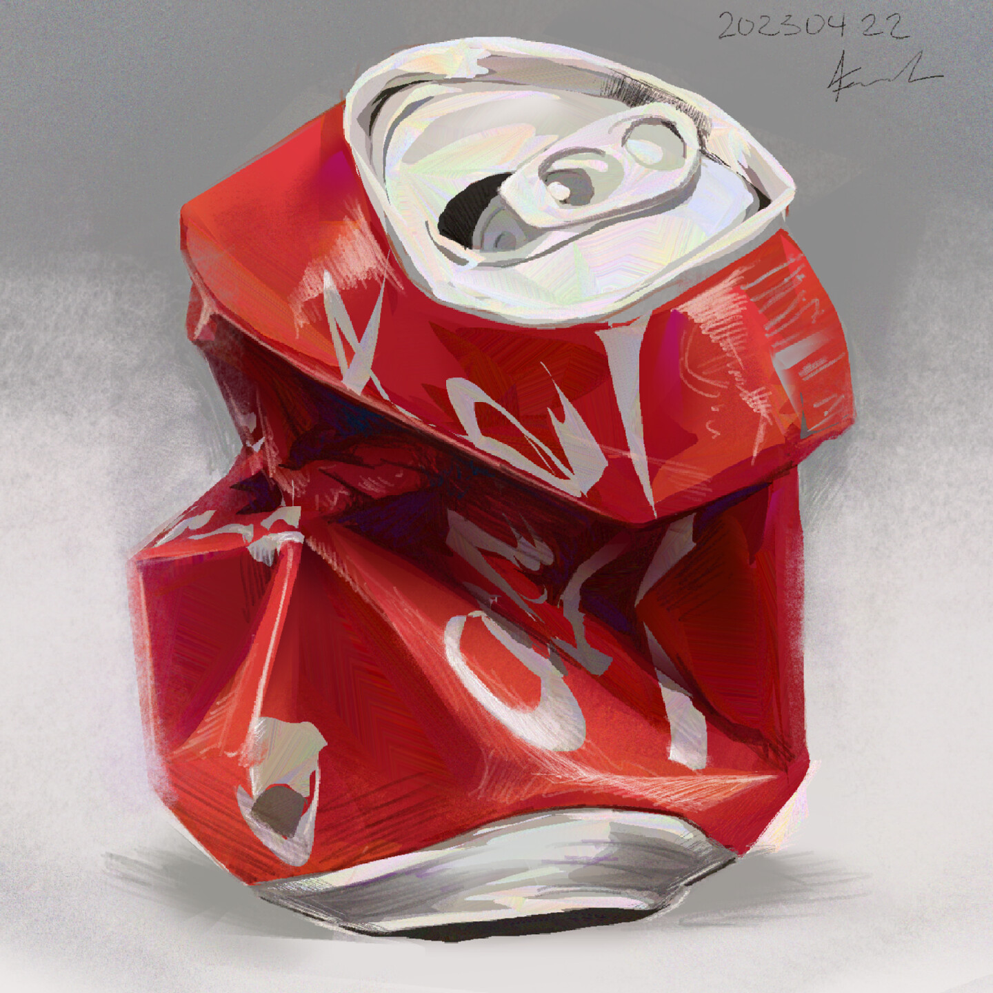 ArtStation - Coke Can, a Photo Study